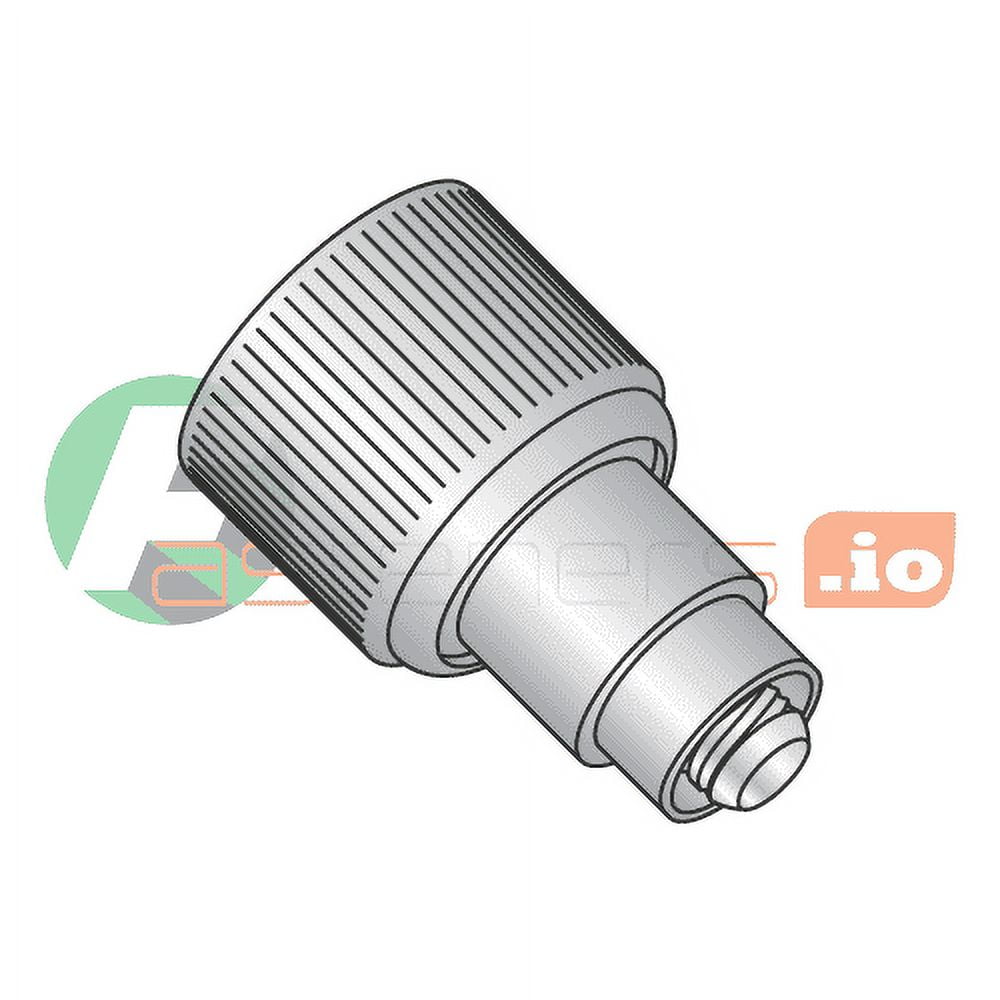 Captive Panel Screw - Retractable Flare-In Sytle - Slotted Recess, #6 ...