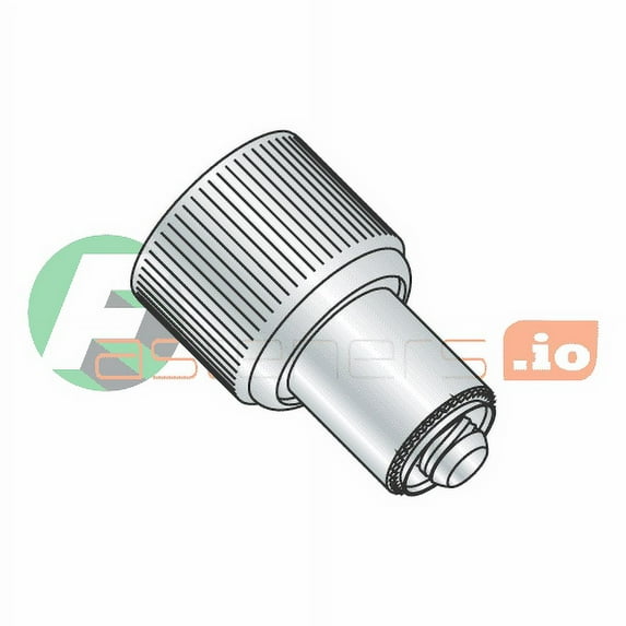 Captive Panel Screw - Retractable Press-In Style - Slotted Recess, #8 ...