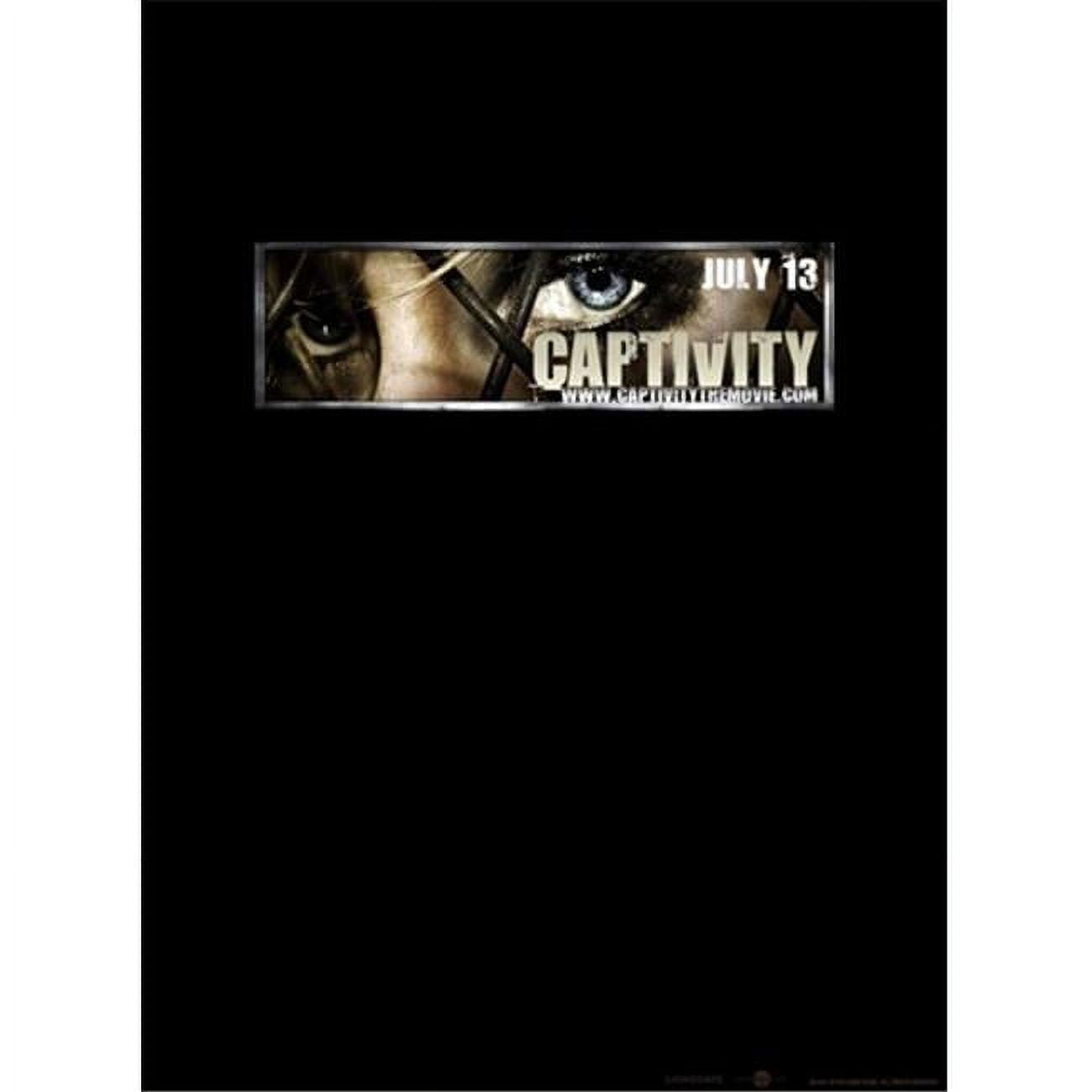 Captivity Movie Poster - 11 x 17 in. - Walmart.com