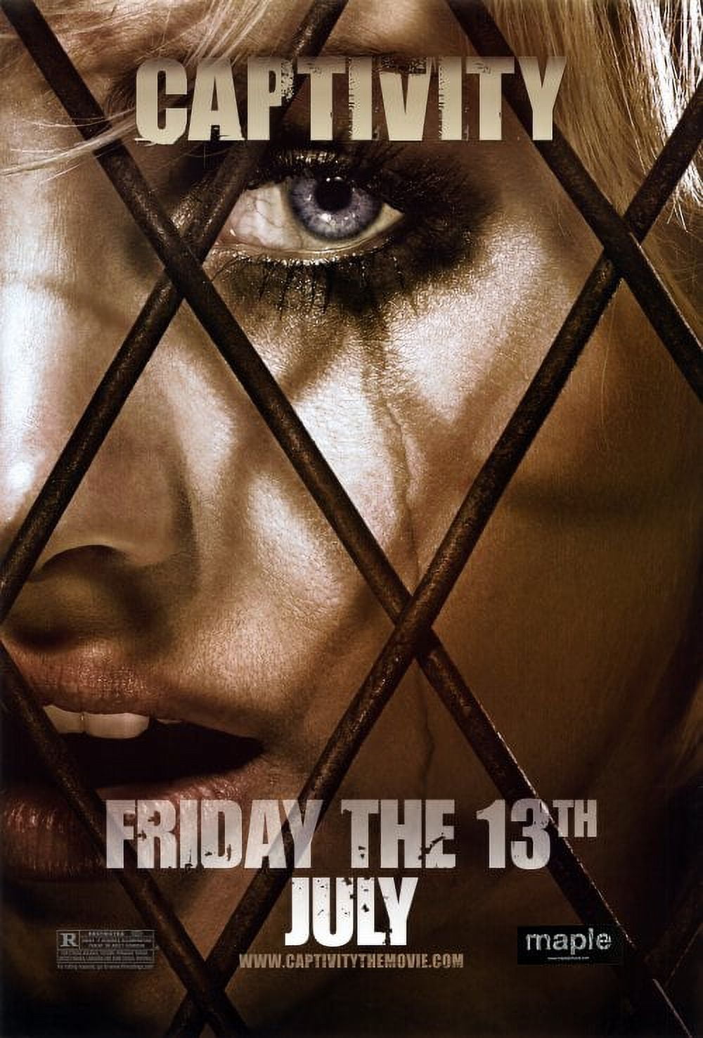 Captivity - movie POSTER (Style A) (11" x 17") (2007) - Walmart.com