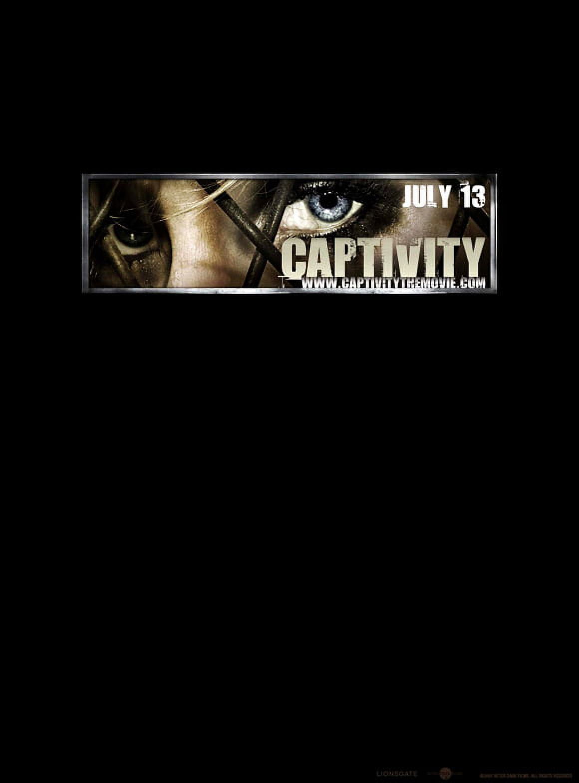 Captivity - movie POSTER (Style E) (27" x 40") (2007) - Walmart.com