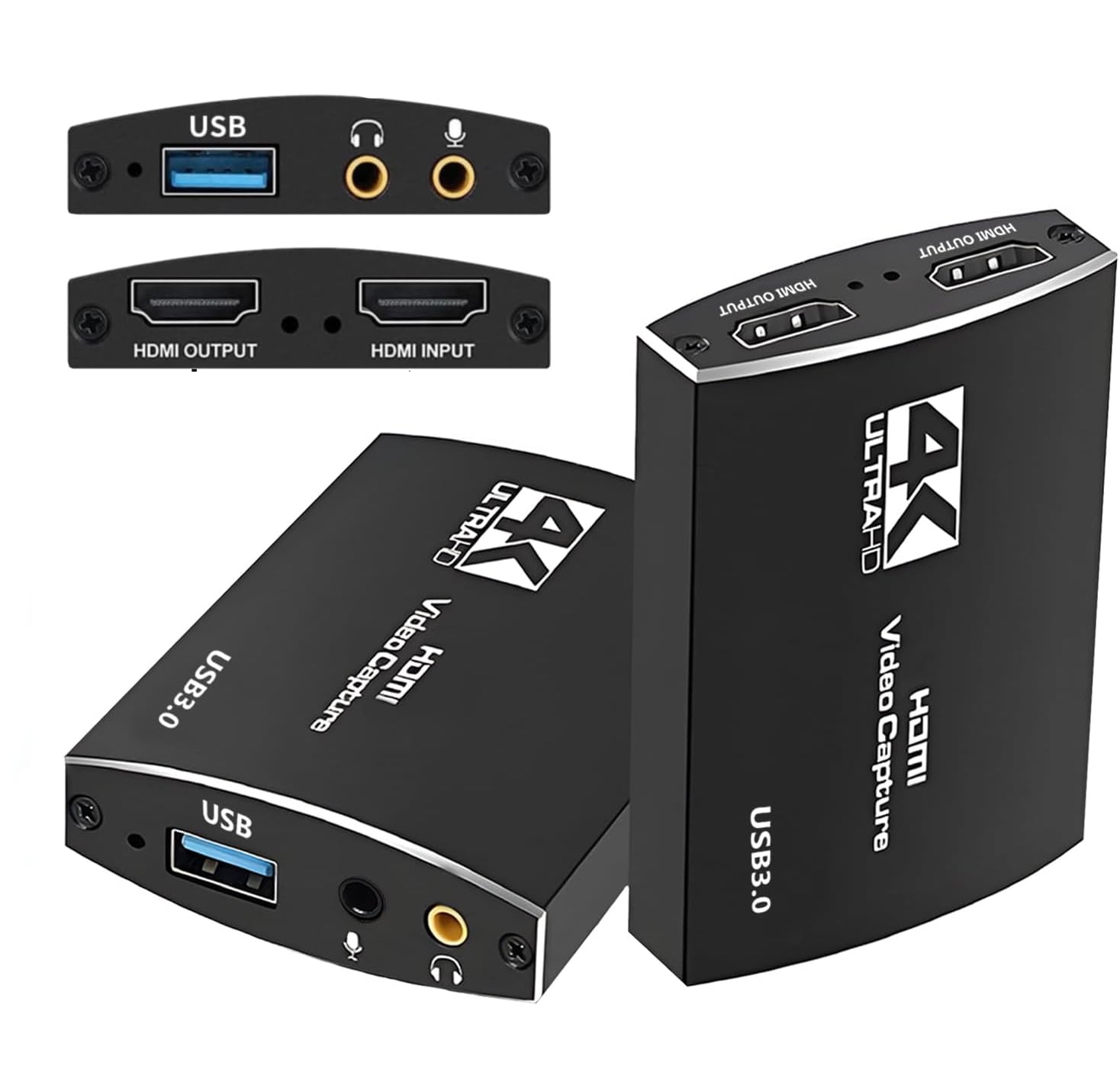 Capture Card for Streaming, USB 3.0 Capture Card with 4K HDMI Loop-Out ...