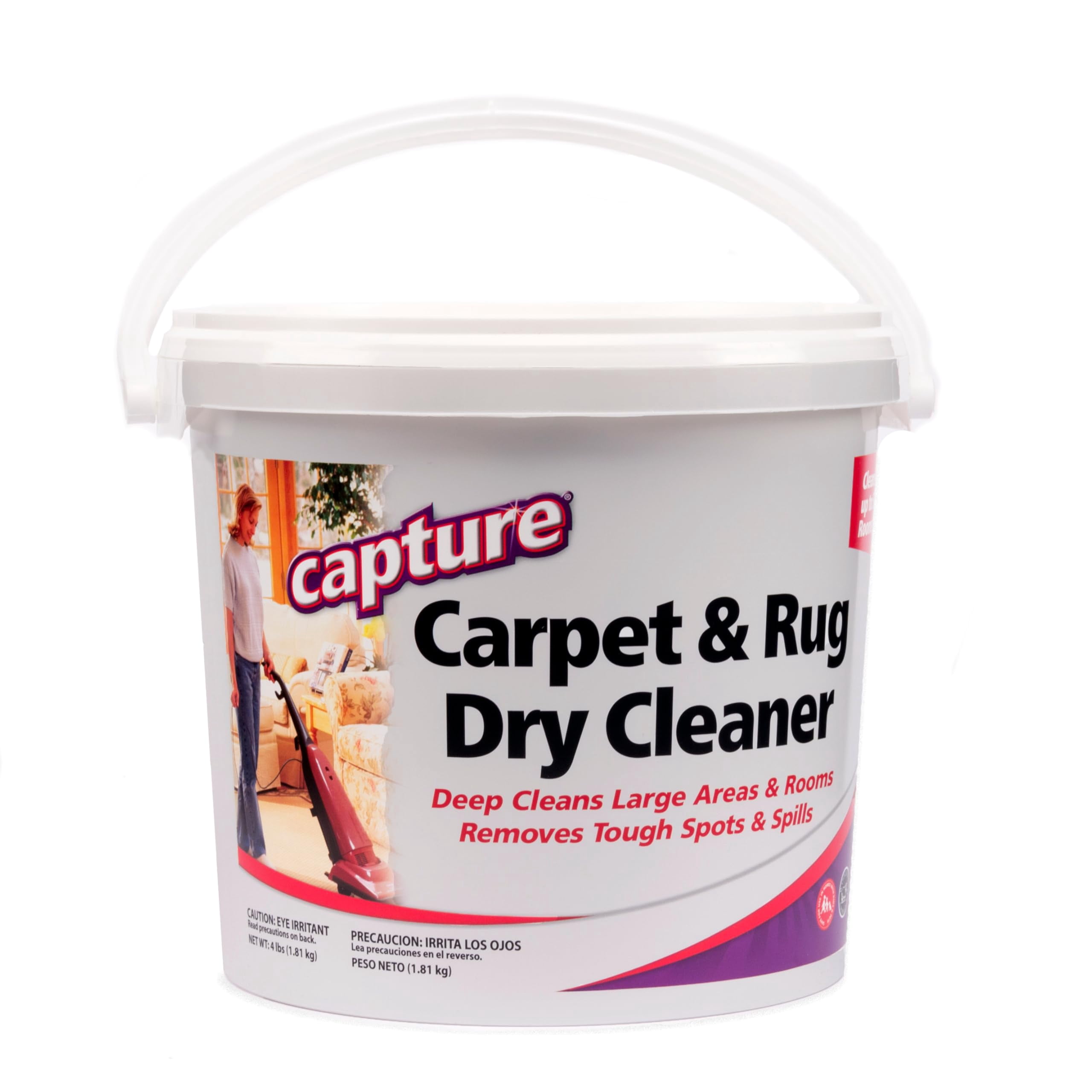 Capture Carpet & Rug Dry Cleaner w/Resealable lid - Home, Car, Dogs ...