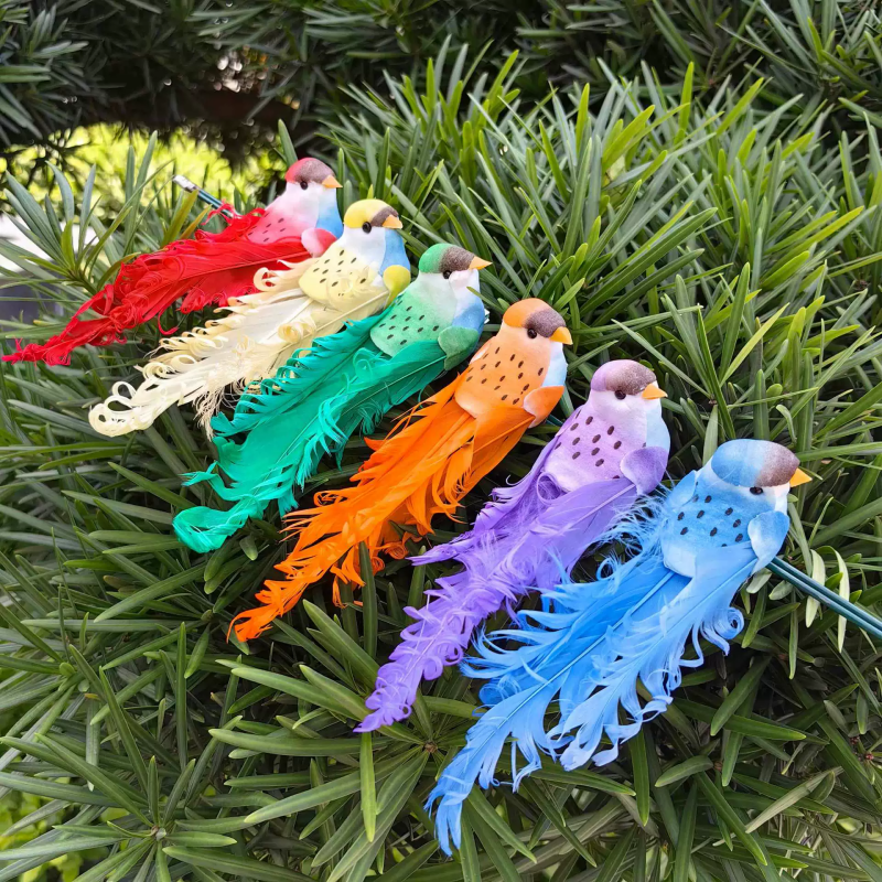 Capuchin (24 packs); White Feather Mini Bird Wedding, Christmas ...