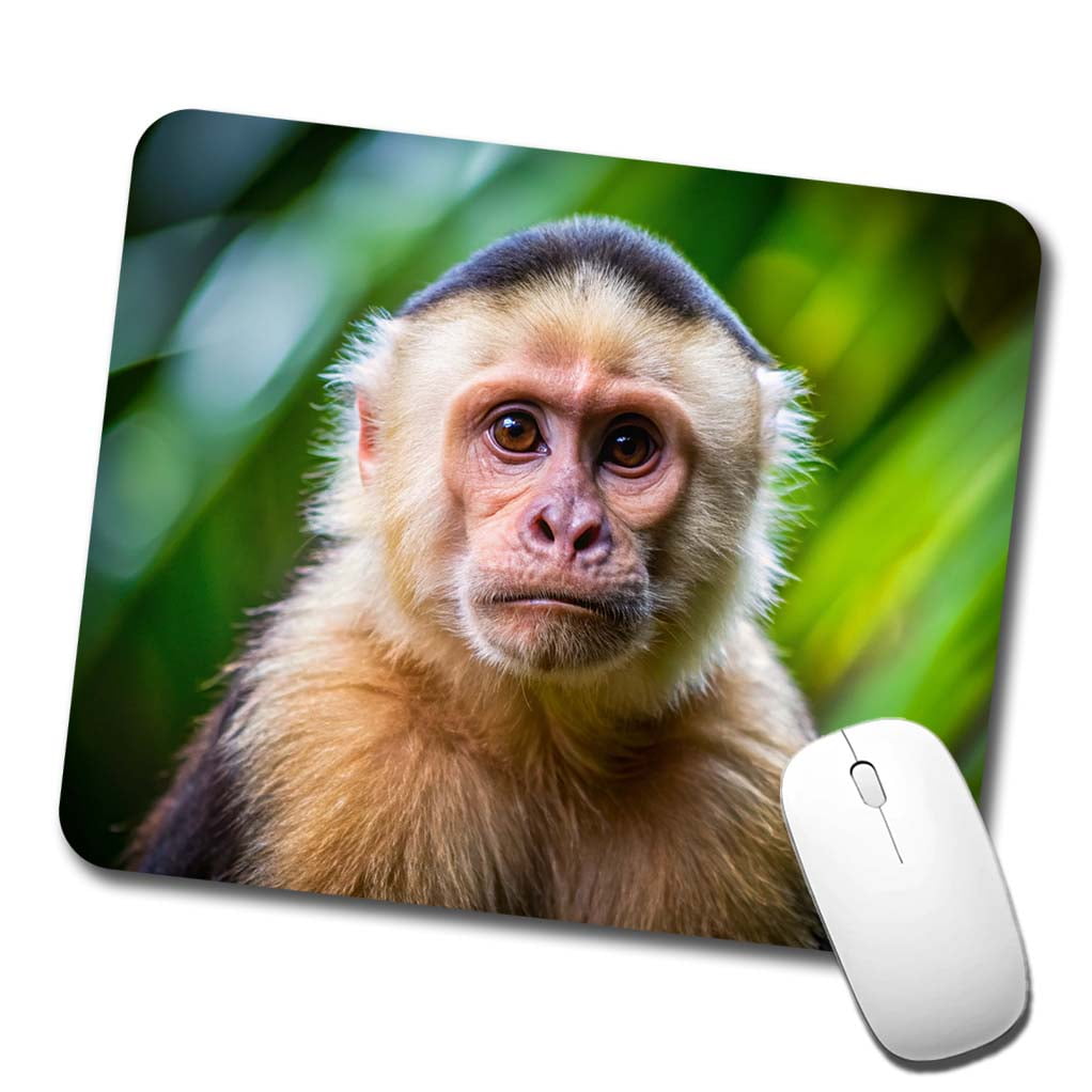 Capuchin Monkey Mouse Pad Low Profile Gaming Mat - Walmart.com