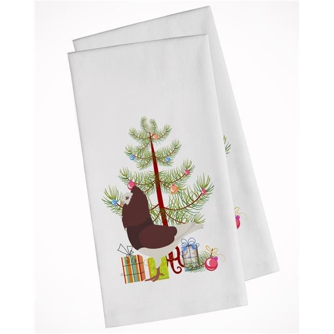 Capuchin Red Pigeon Christmas White Kitchen Towel - Set of 2 - Walmart.com