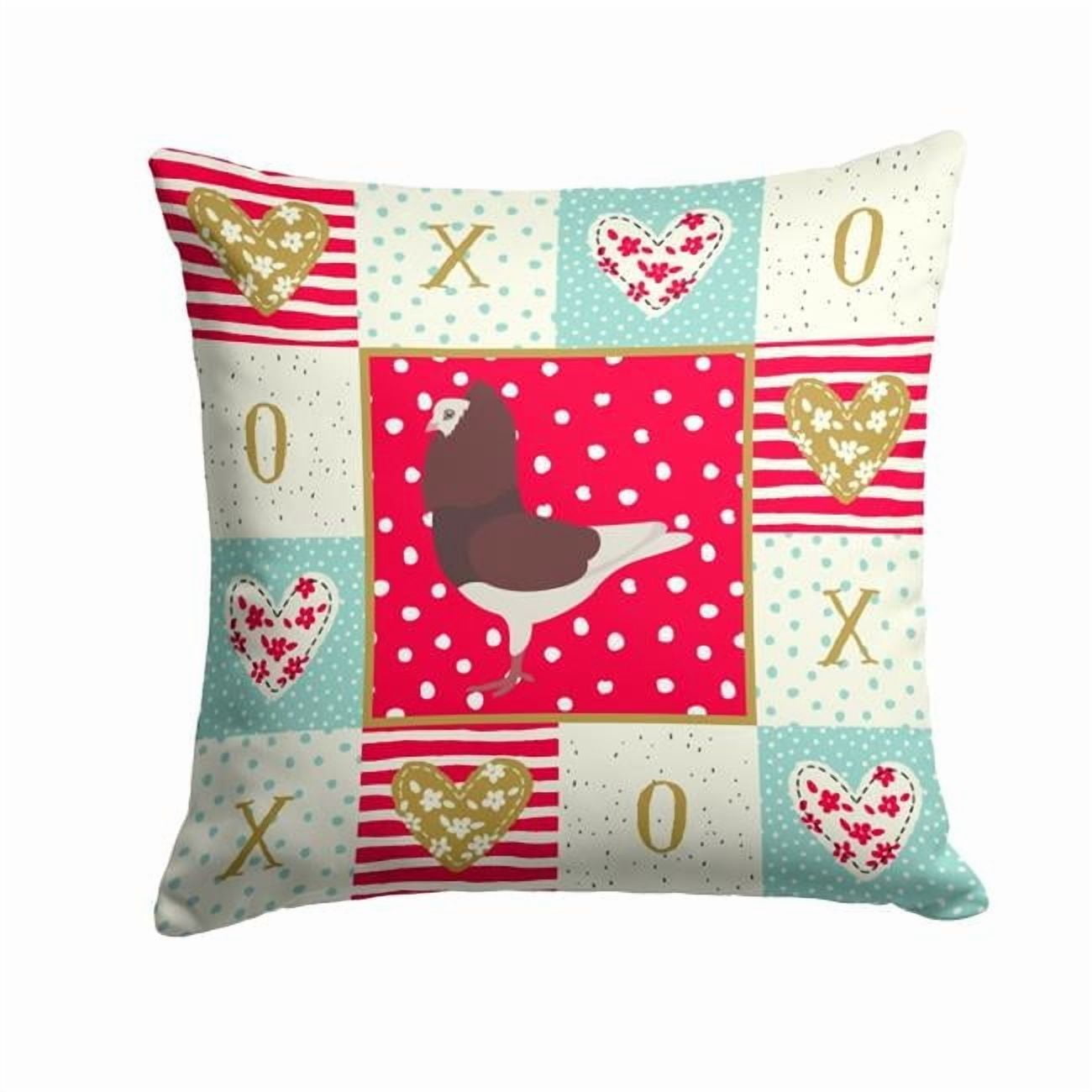 Capuchin Red Pigeon Love Fabric Decorative Pillow - Walmart.com