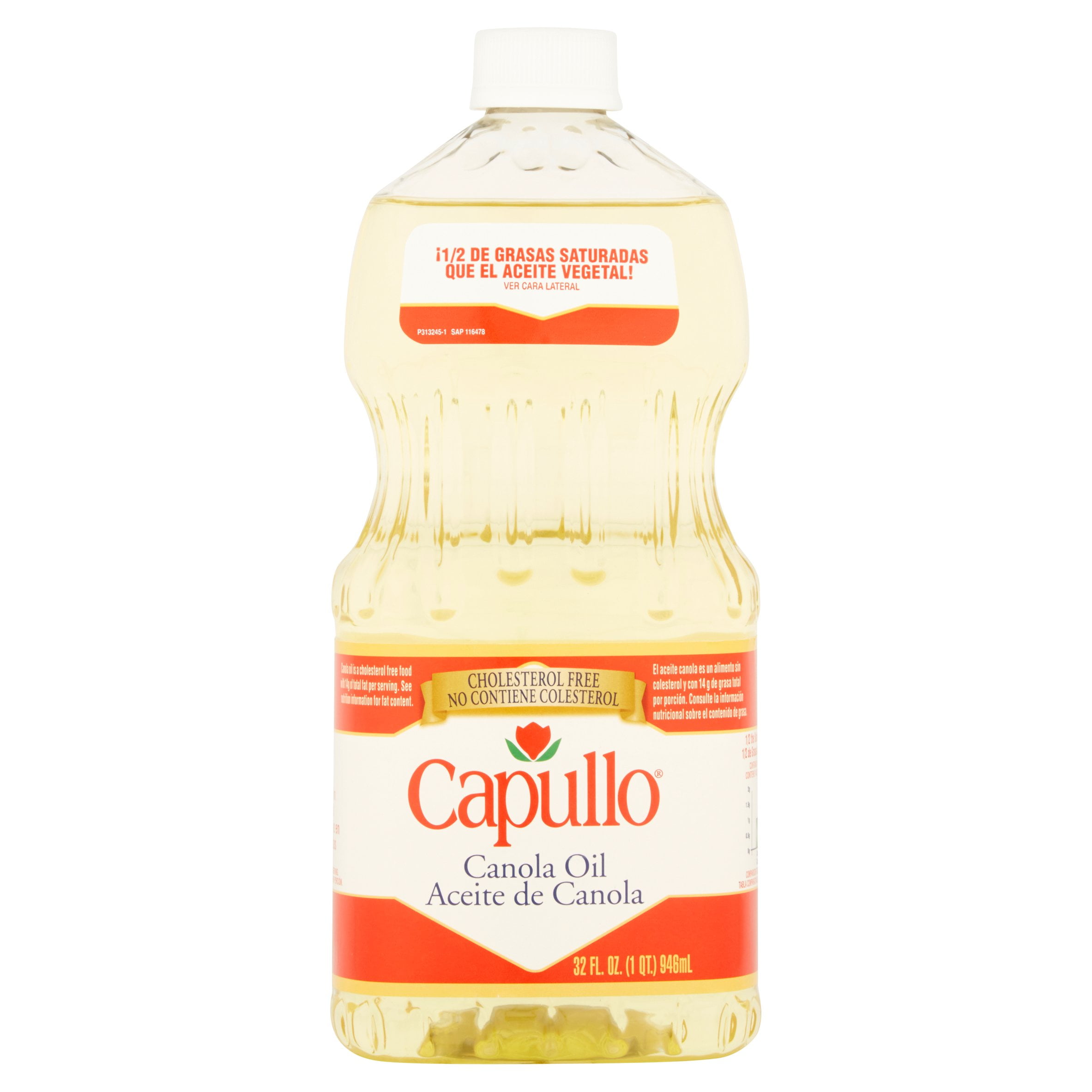 Capullo Canola Oil, 32 fl oz - Walmart.com
