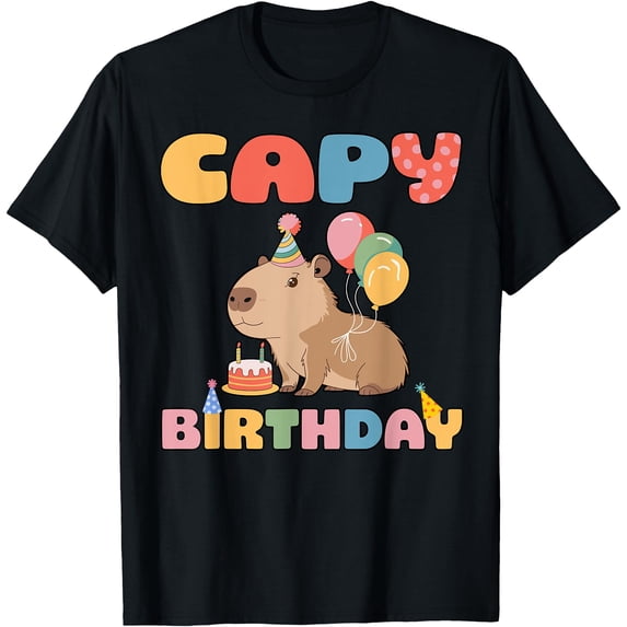 Capy Birthday Funny Capybara Lover Funny Men Women Birthday Unisex S ...