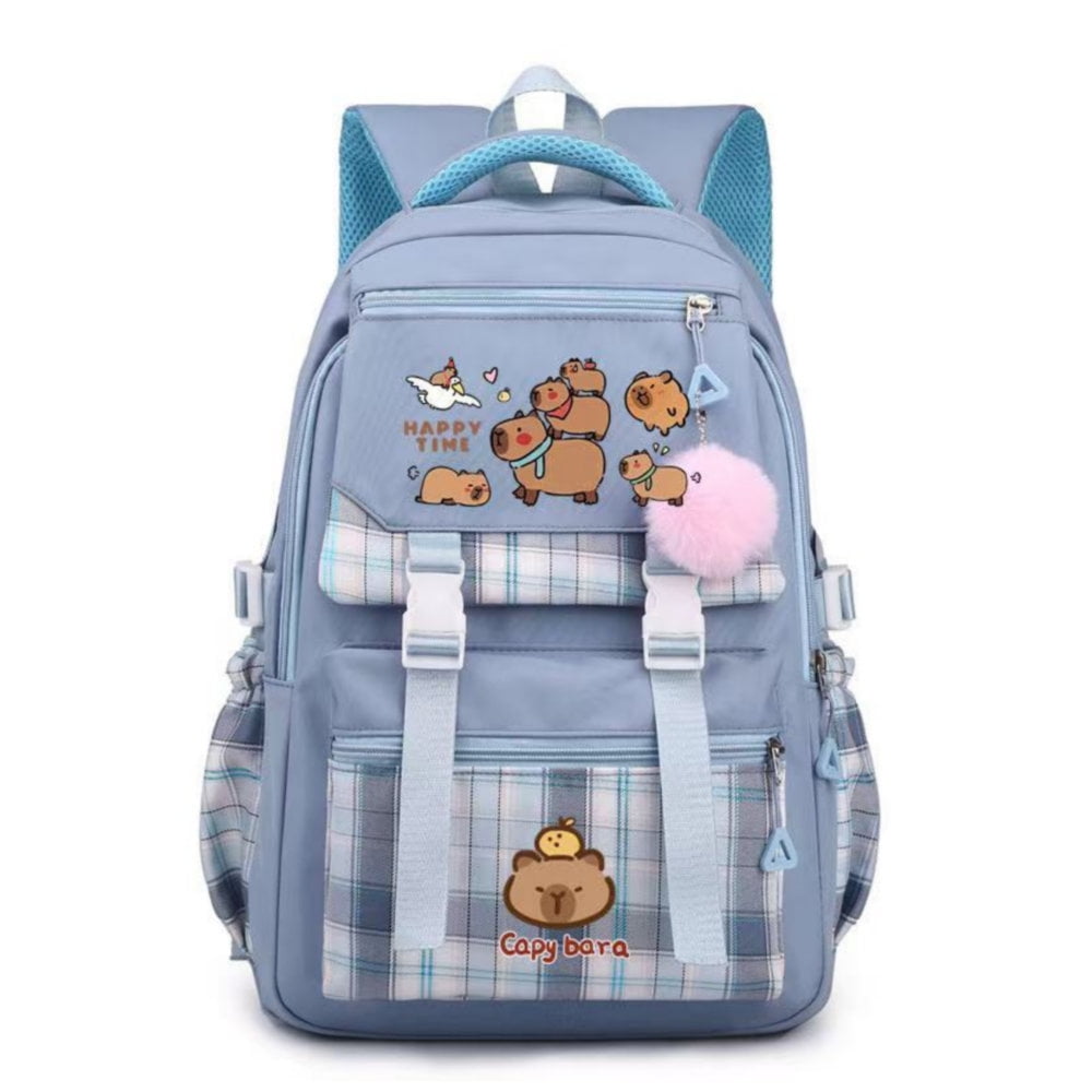 Capybara Anime Backpack For Women Men, Fashion Daypack, Classic High ...