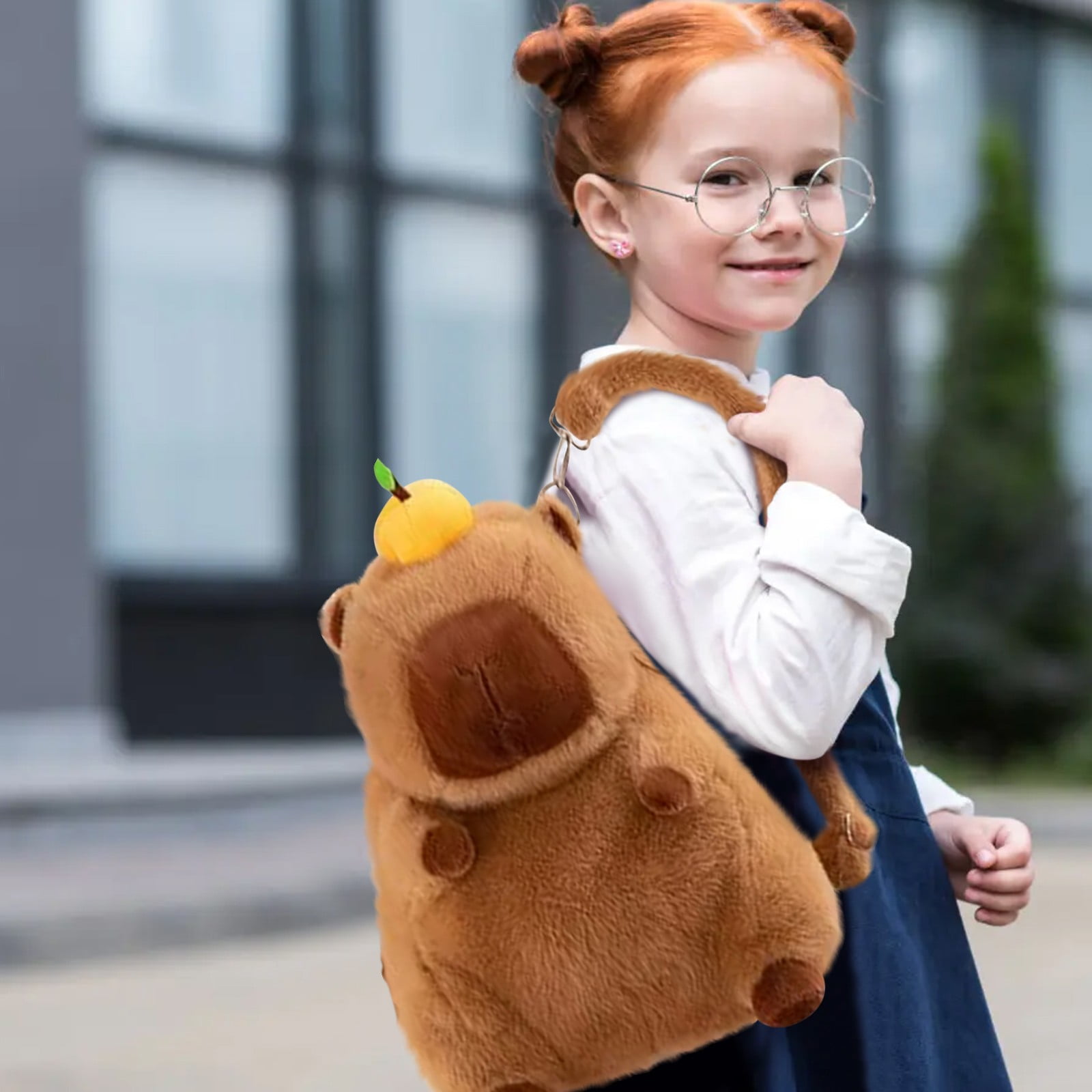 Capybara Backpack, Capybara Book Bags, Cute Backpack, Capybara School ...