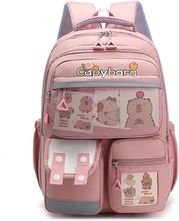 Capybara Backpack Ita Bag Breathable Cute Mochila Capybara Bag Kawaii ...
