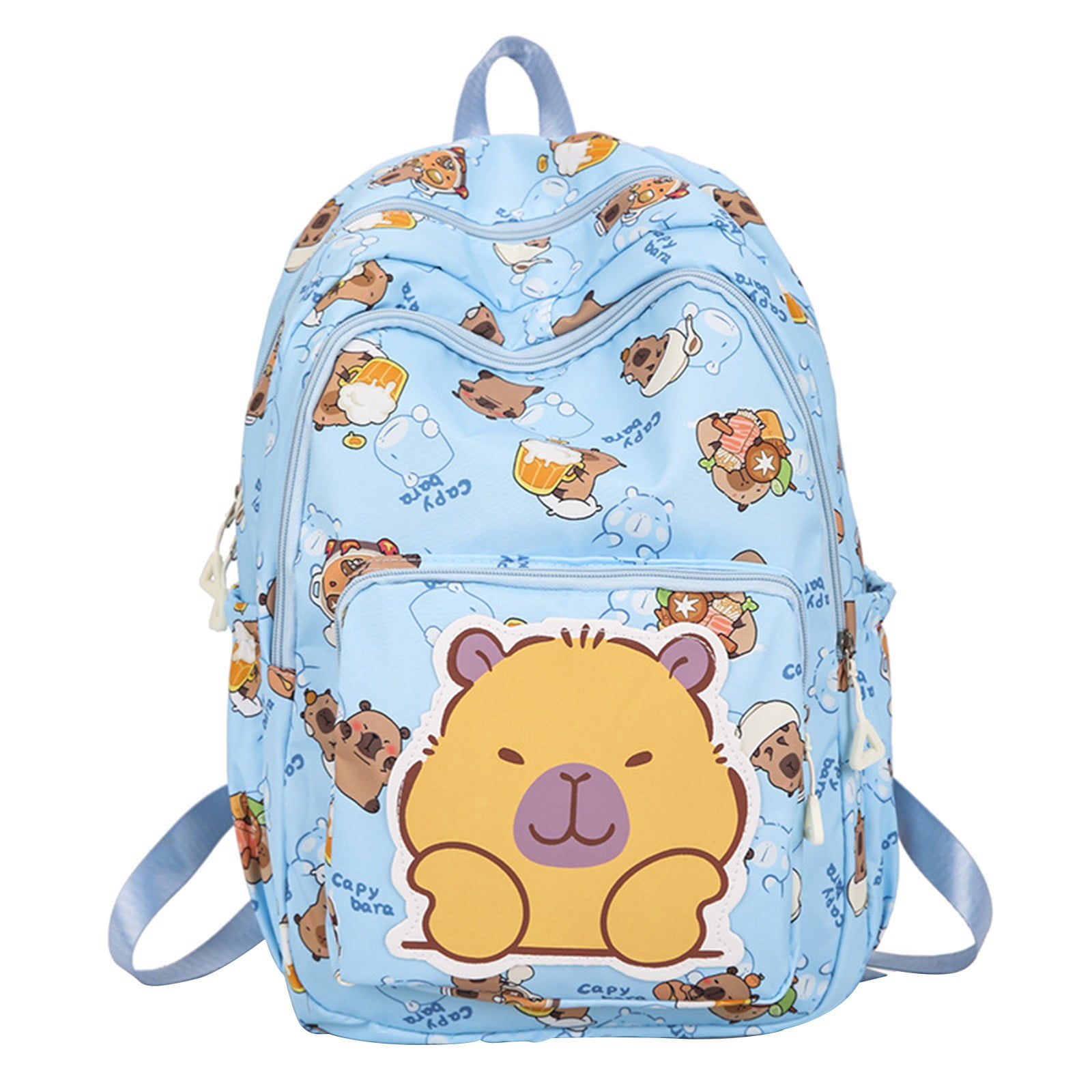 Capybara Backpack, Travel Backpack, Capybara Book Bags, Cute Backpack ...
