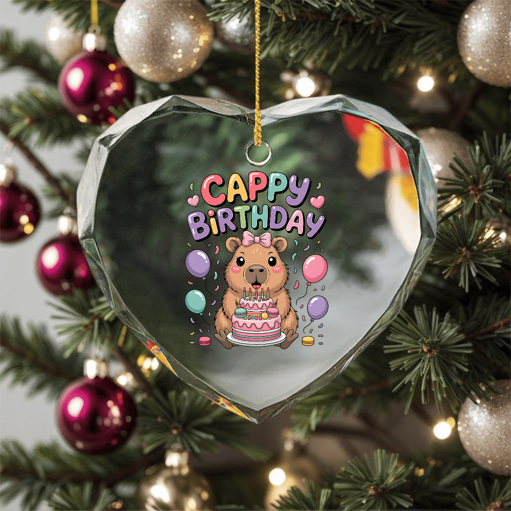 Capybara Birthday Girl Capybara Animal Lovers Bow Party T-Shirt ...