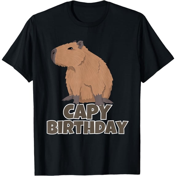 Capybara Birthday Party Outfit For Men Women Animals Lover Unisex S-5XL ...