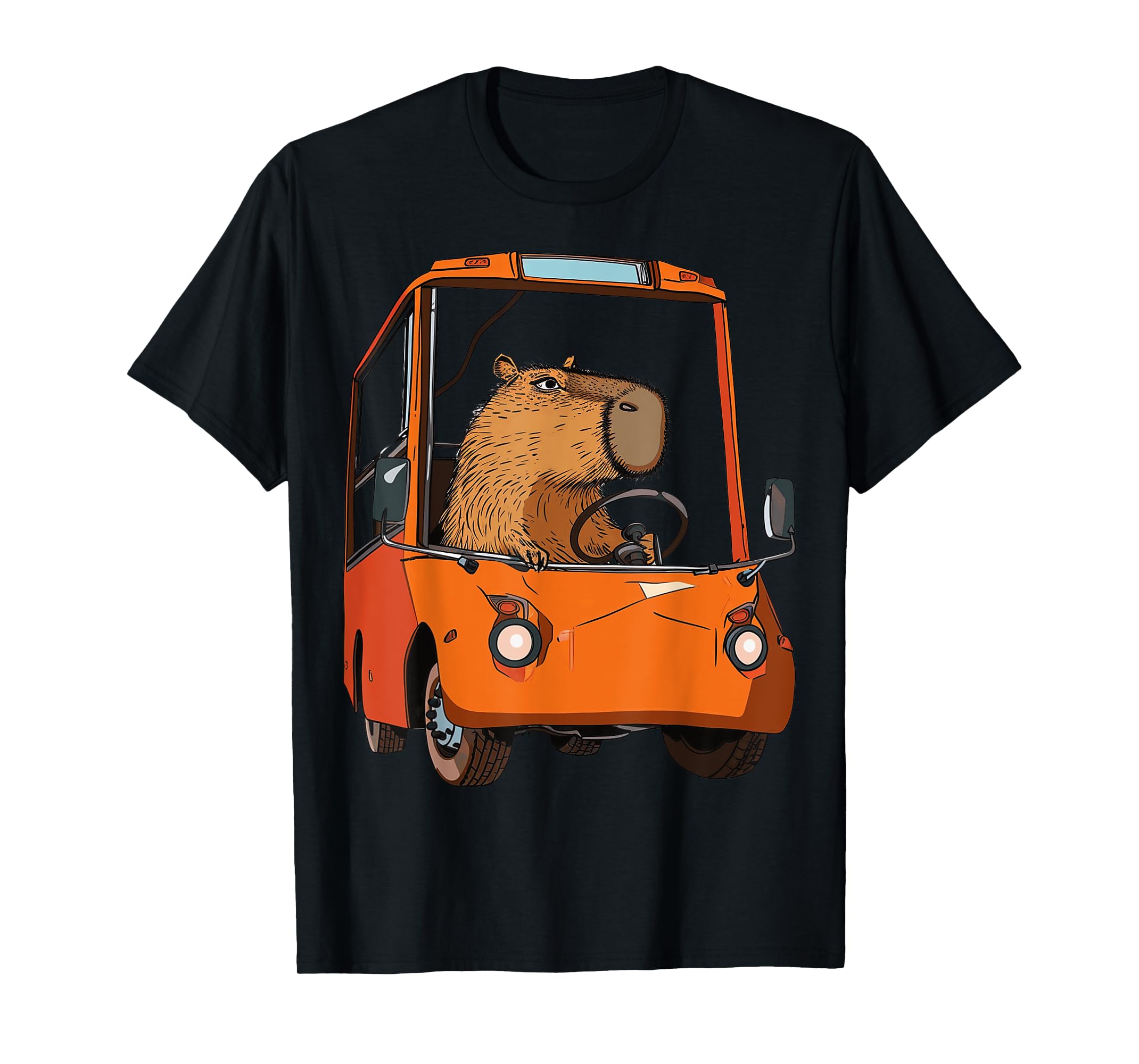 Capybara Bus Driver T-Shirt - Walmart.com