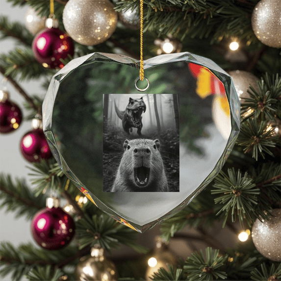 Capybara Capy TRex Dino Capybara Selfie With T-Rex Dinosaur T-Shirt ...