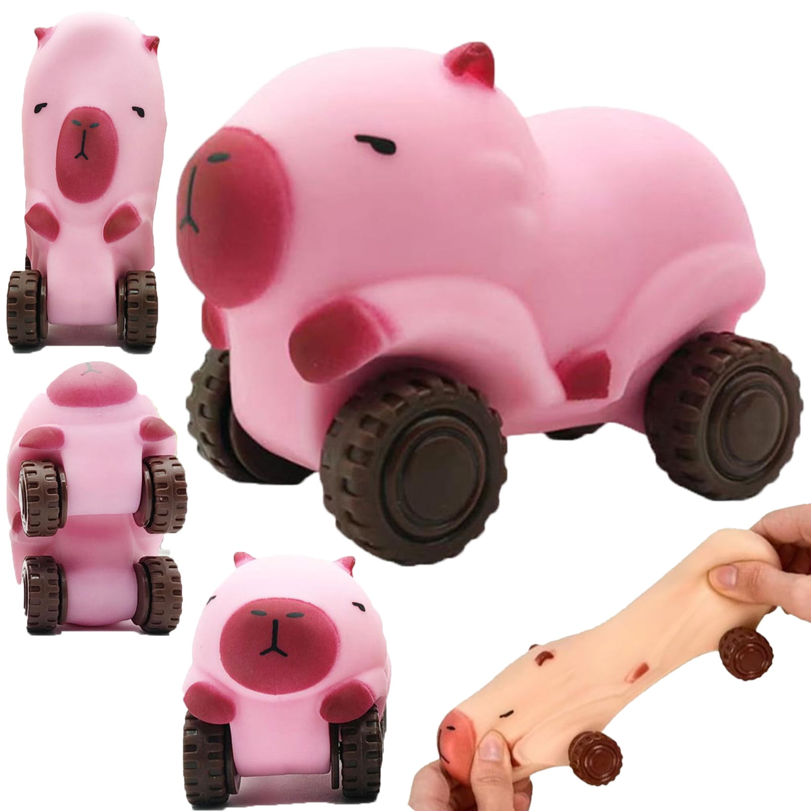 Capybara Car,Capybara Toy,Capybara Pulls Car Toy,Squishy Capybara ...
