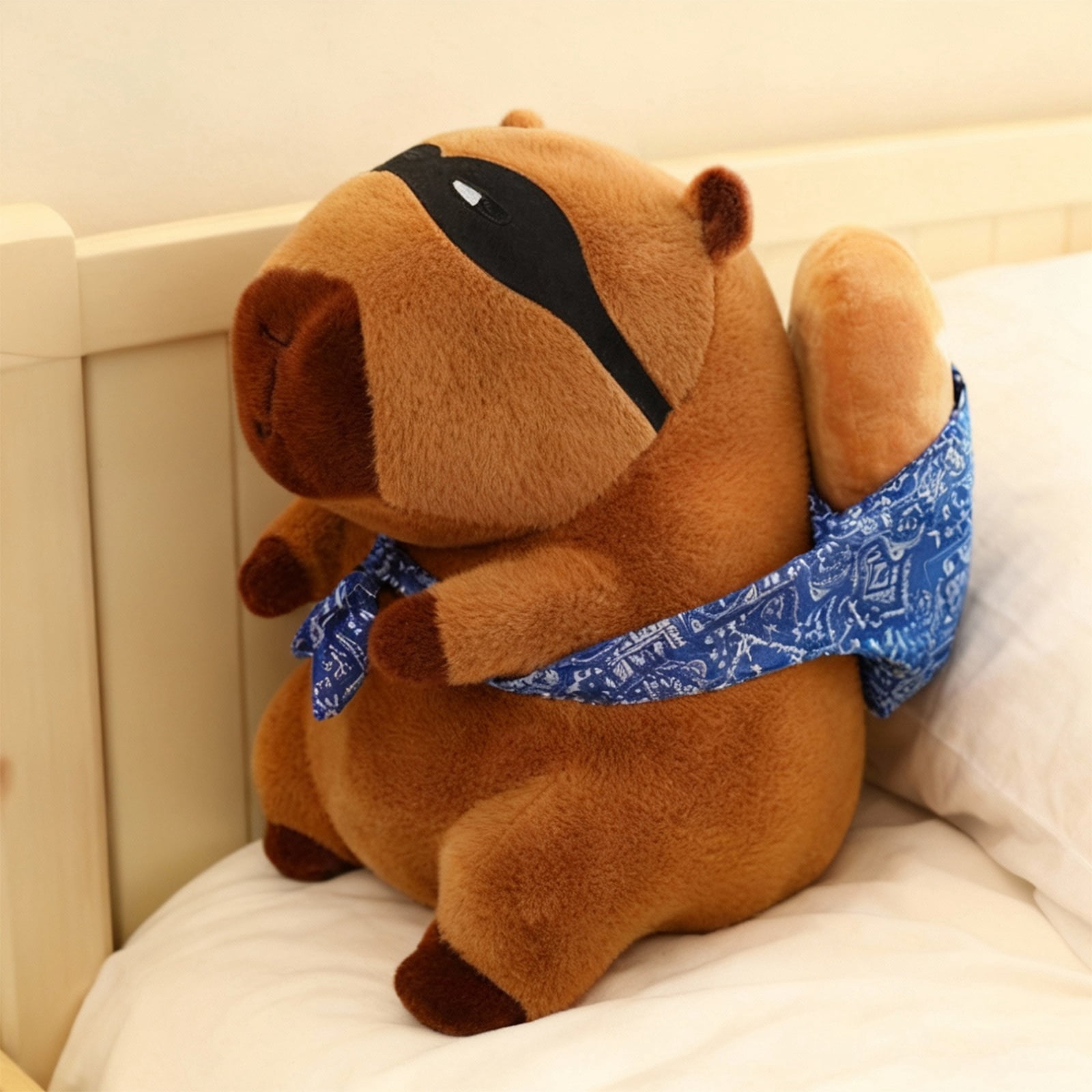 Capybara Carrying Bread Plush Toy - 12" Capybara Stuffed Animal Soft ...