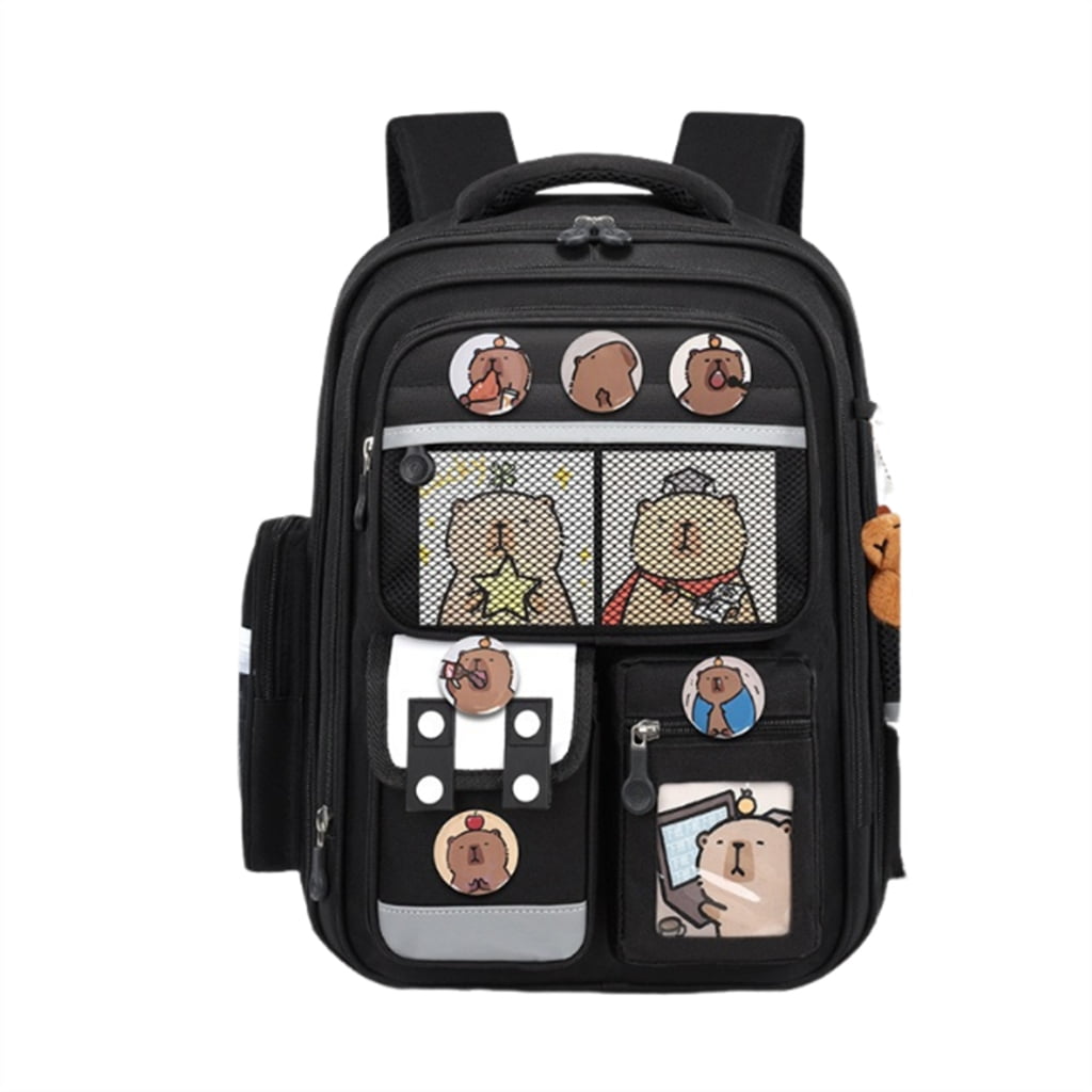 Customer reviews for Capybara Cartoon Backpack Large Capacity Oxford ...