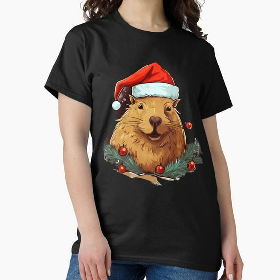 Capybara Christmas Funny Gifts For Christmas Festive Holiday Animal ...