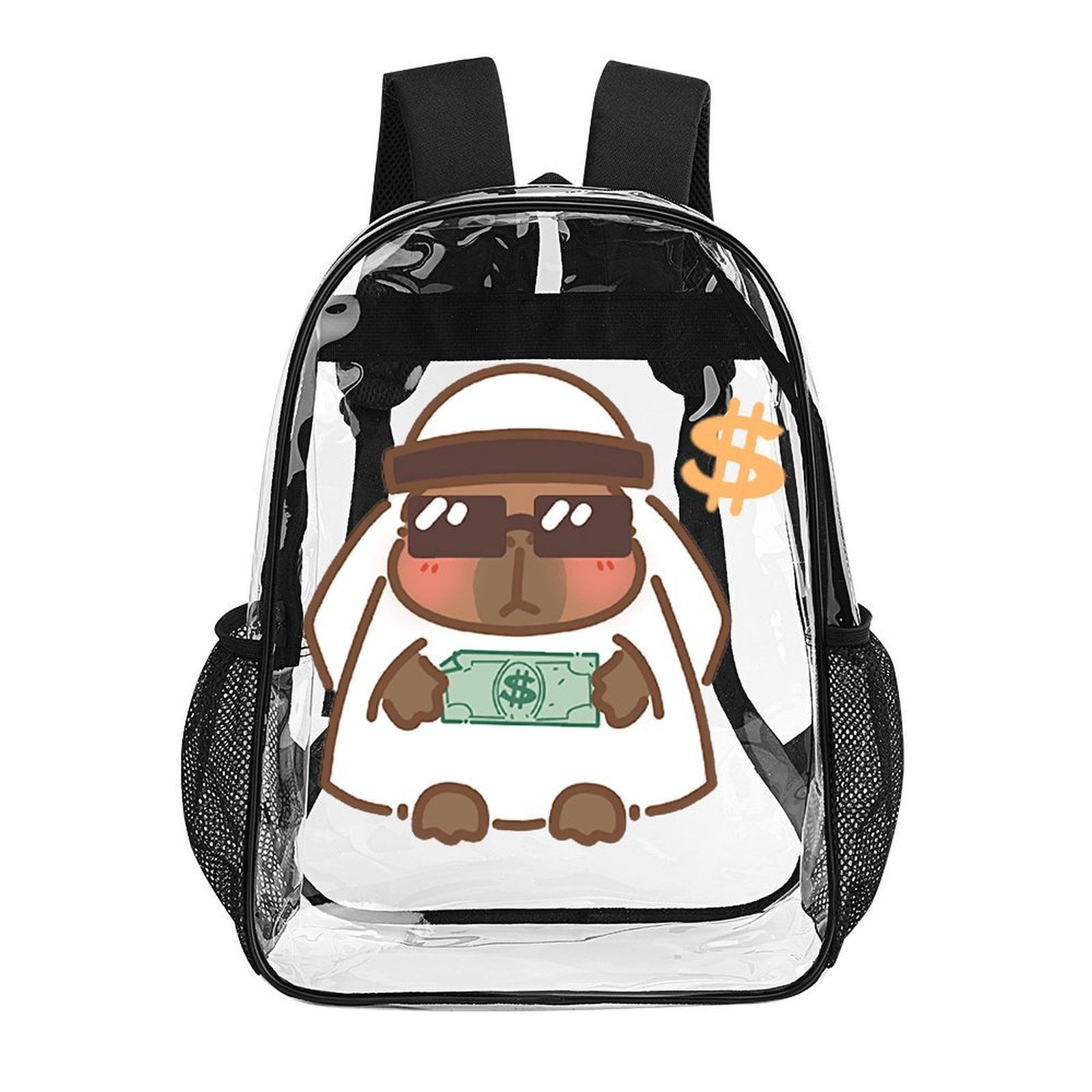 Capybara Clear Backpack Anime Gift Capybara Merch - Walmart.com