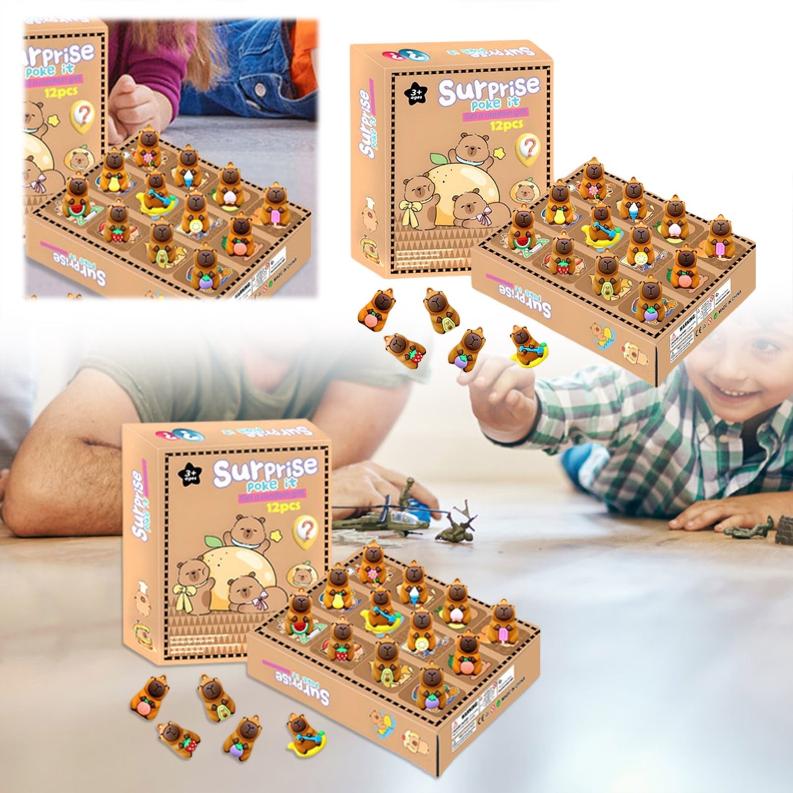 Capybara Countdown Set Advent Calendar Indoor Activity For Kids Holiday ...