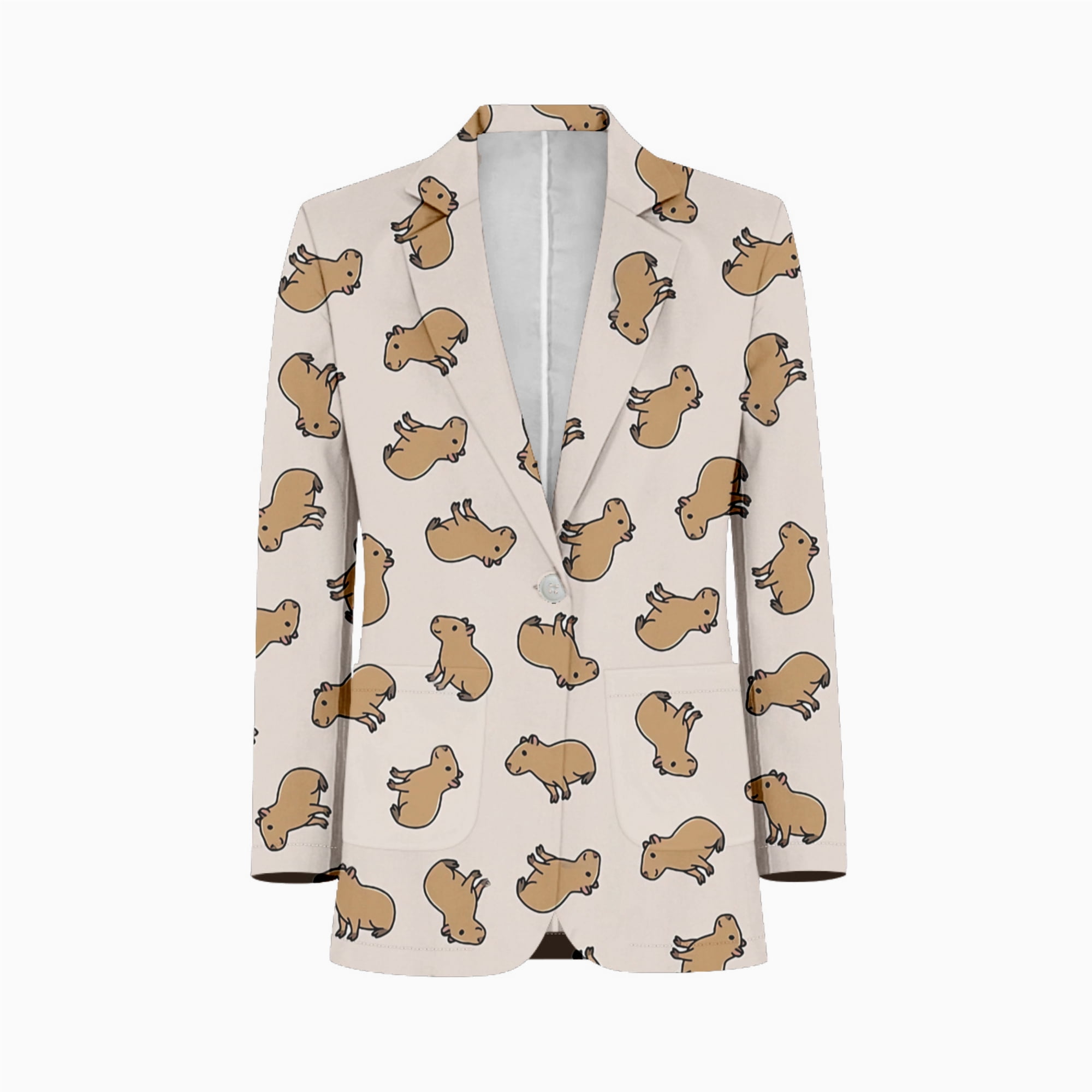 Capybara Customized Men's Suits full man Shawl Collar Gentleman Suits ...