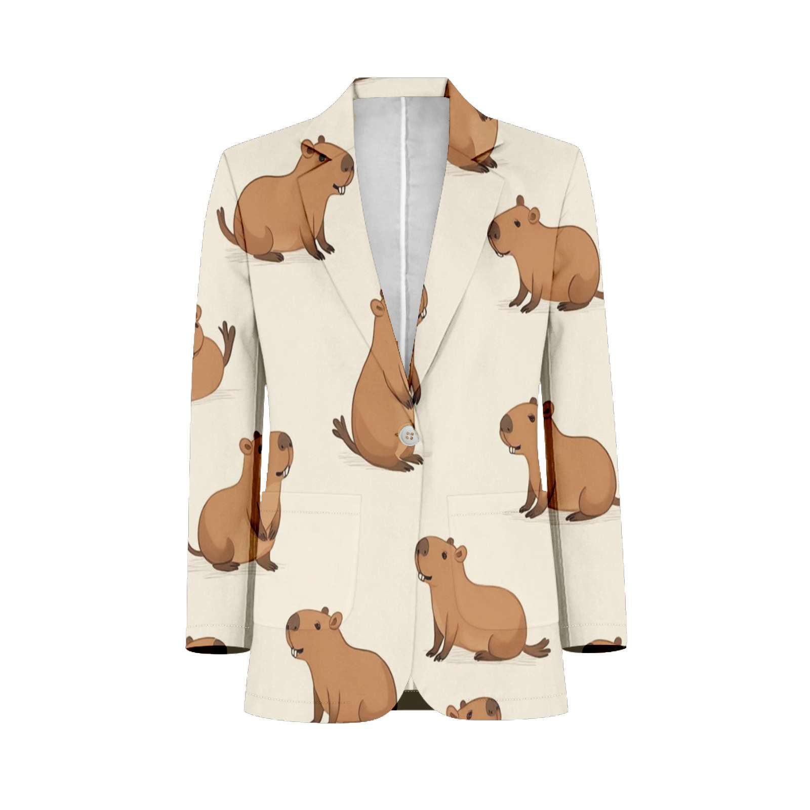 Capybara Customized Men's Suits full man Shawl Collar Gentleman Suits ...