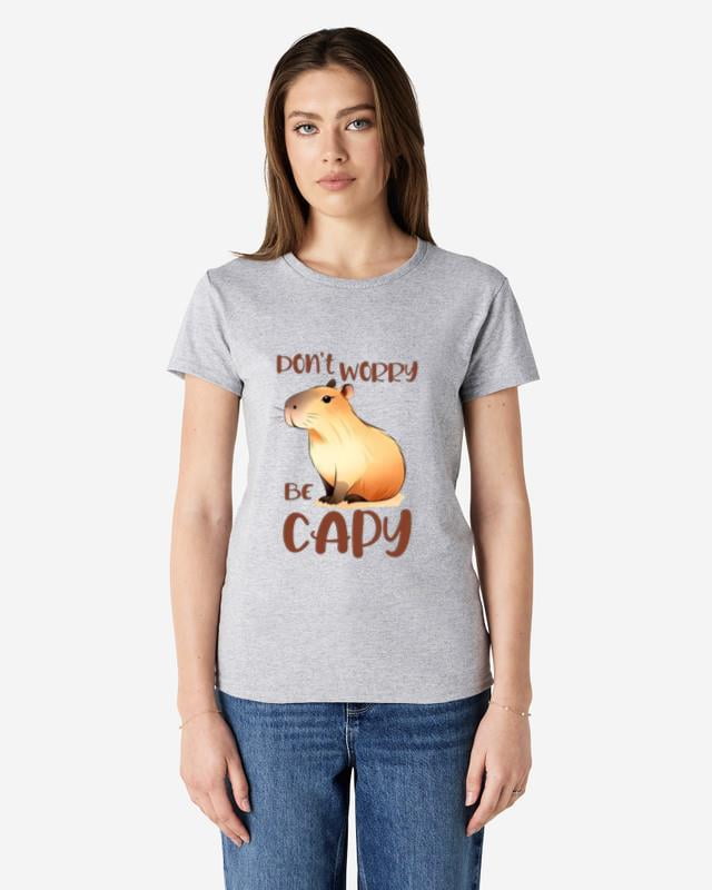 Capybara Cuteness T-shirt – Cozy Animal Design for Chill Moments ...