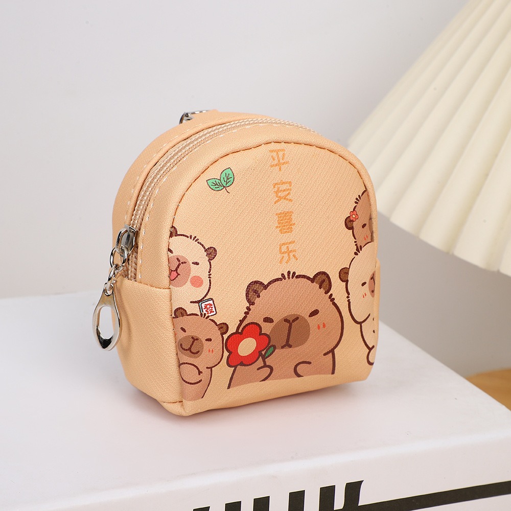 Capybara DIY Change Bag Kapibara Mini Change Bag Portable Earphone Bag ...