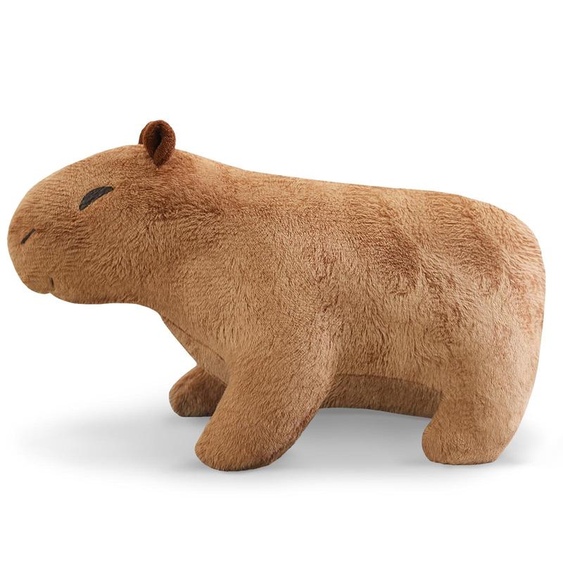 Capybara Design Plush Toy, Cute Stuffed Animal Plushie, Soft and Comfy ...