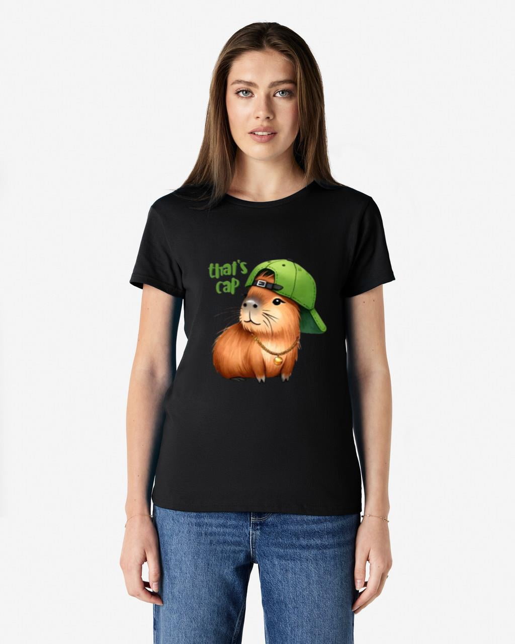 Capybara Fan T-shirt – Playful Casual Style for Capybara Enthusiasts ...