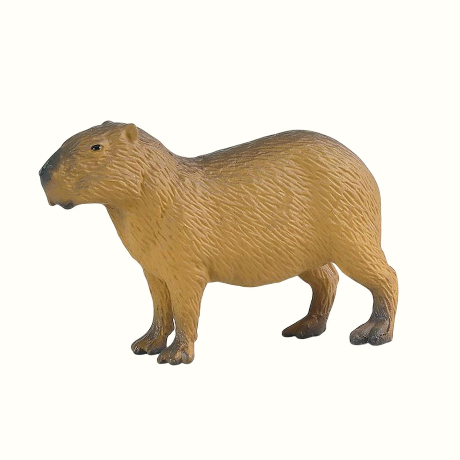 Capybara Figurines Capybara Statue Educational Learning Toy Collection ...