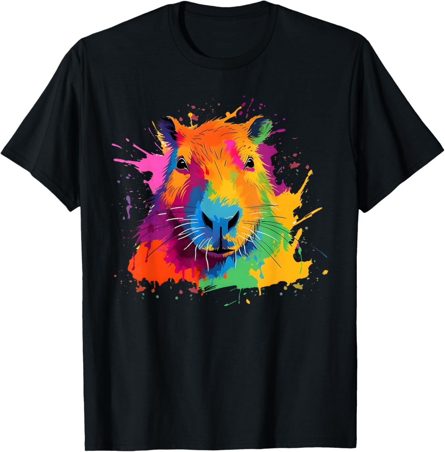 Capybara Graphic T-Shirt - Walmart.com