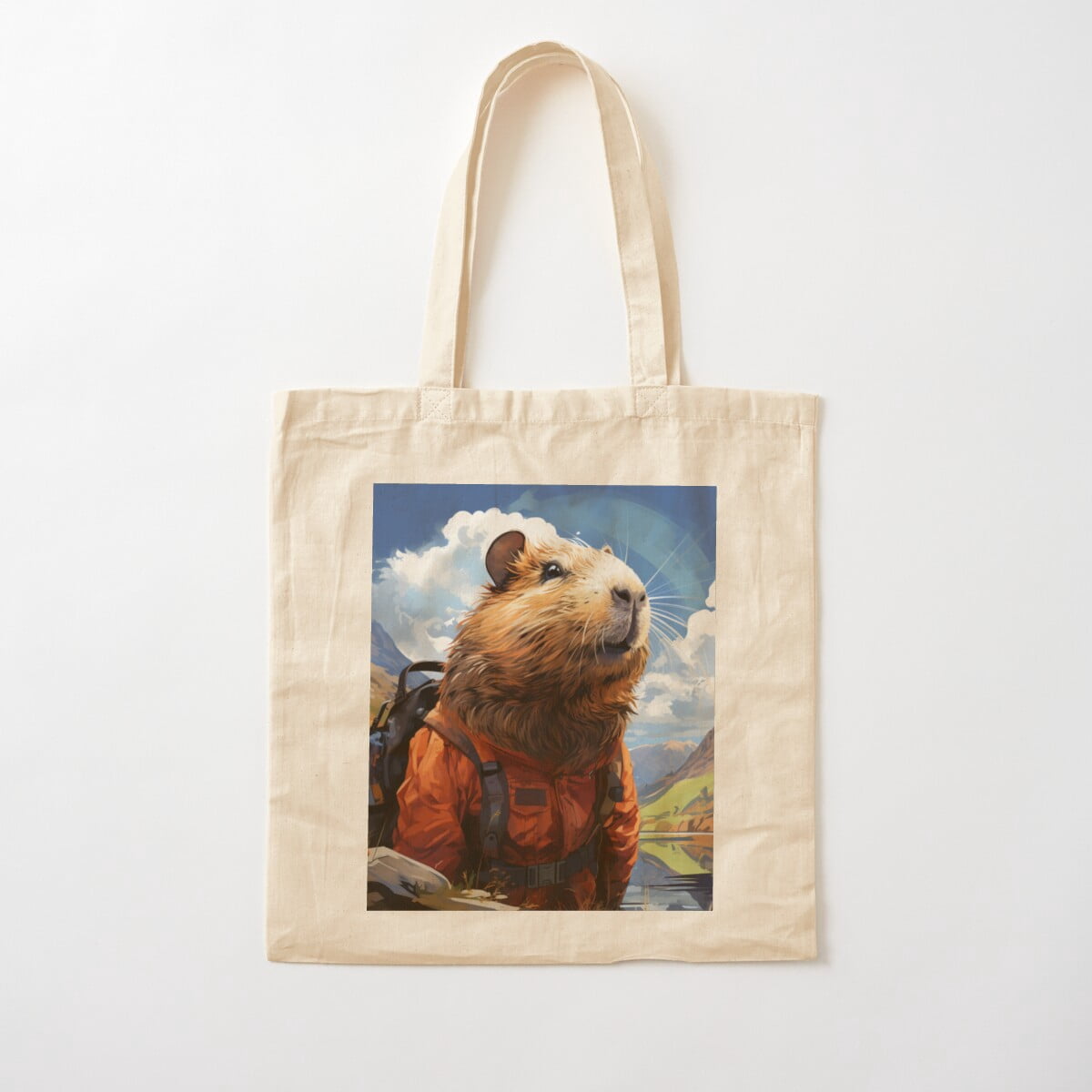 Capybara, Hiking Capybara, Capybara In Nature, Capybara Hiking Cotton ...