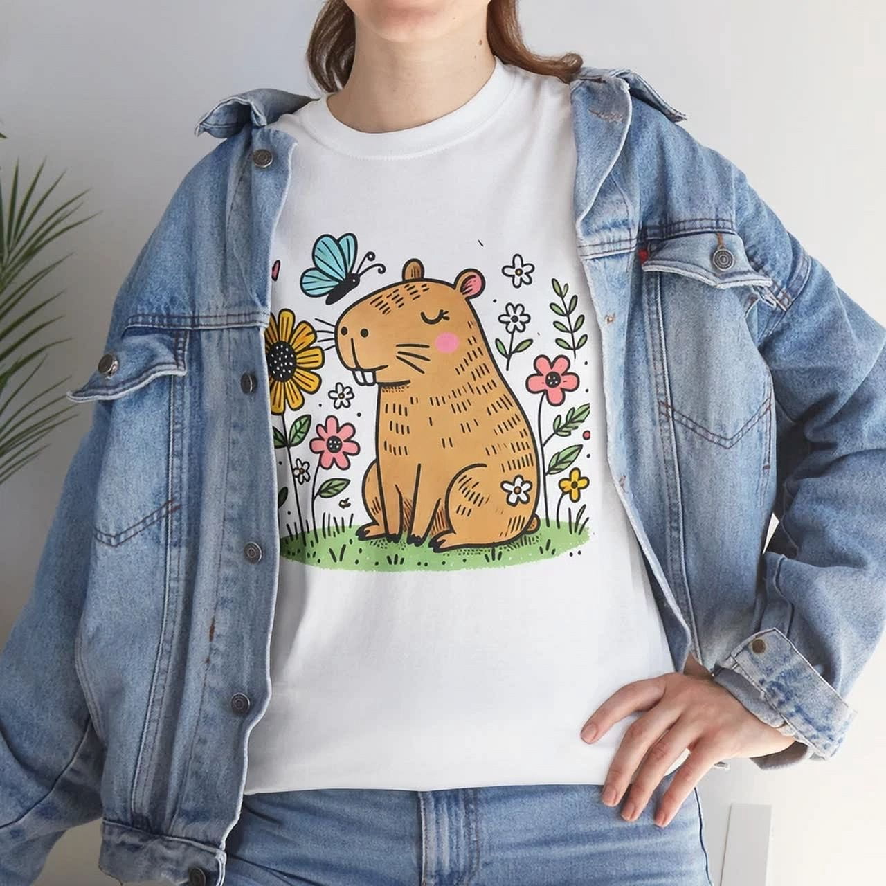 Capybara Hilariously Unique T-Shirt S-5XL One-Of-A-Kind Tee For Fun ...
