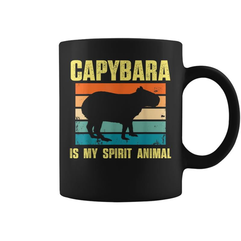 Capybara Is My Spirit Animal Capybara Women Coffee Mugs - Walmart.com