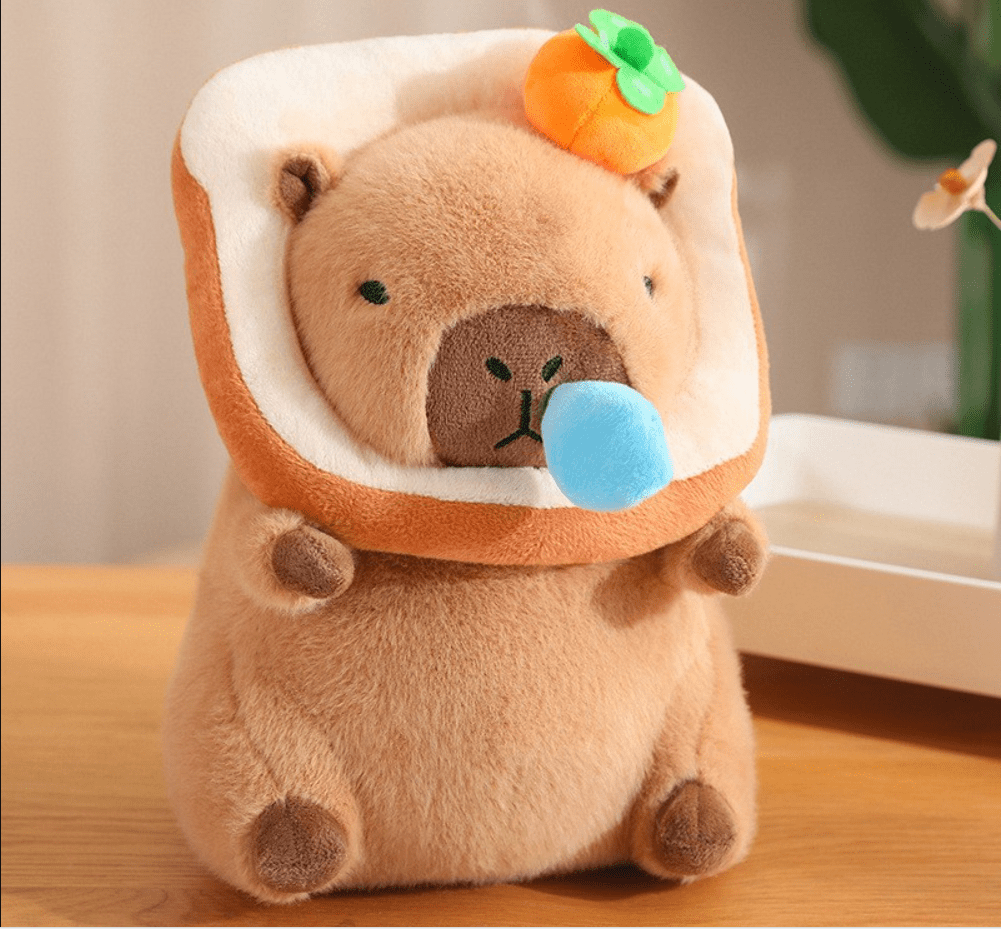 Capybara Kuscheltier: Capybara Plush Toy with Simulated Drooling Nose ...