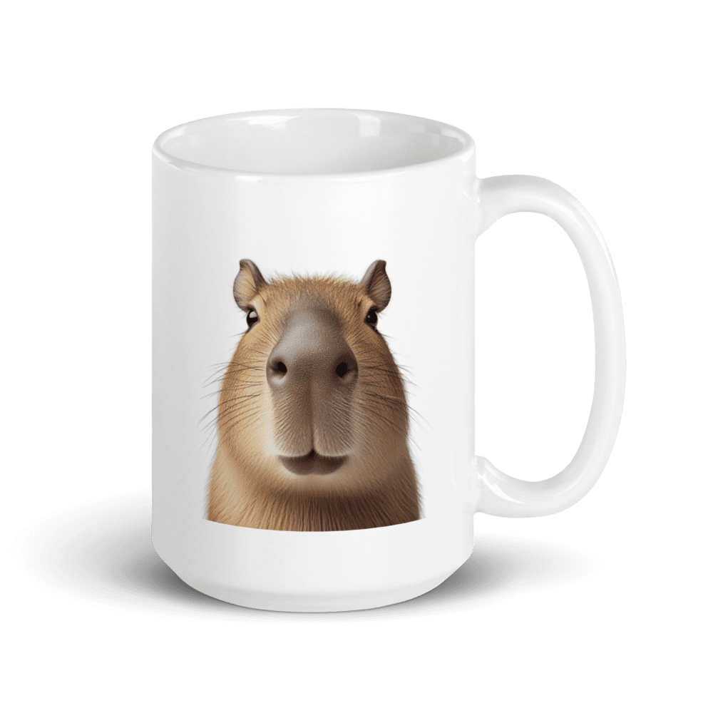 Capybara Mug 15 oz Ceramic - Walmart.com