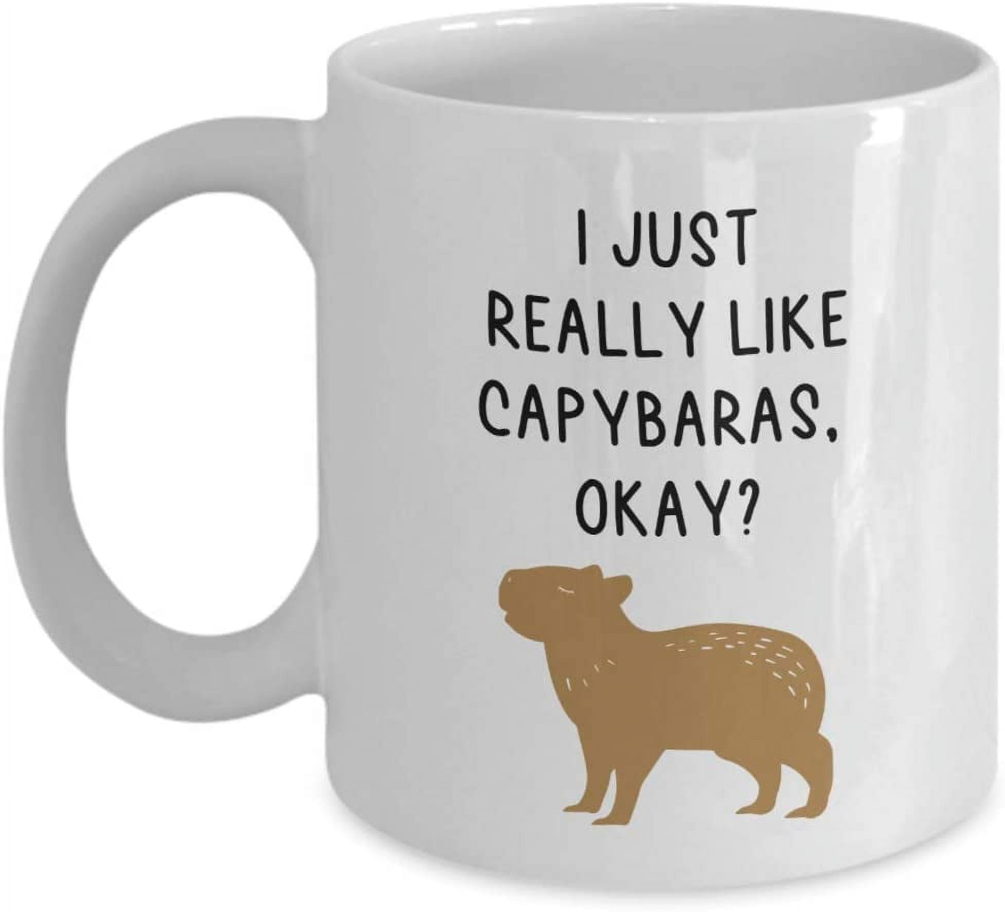 Capybara Mug - I Just Really Like Capybaras - 11oz Coffee Mug - Walmart.com