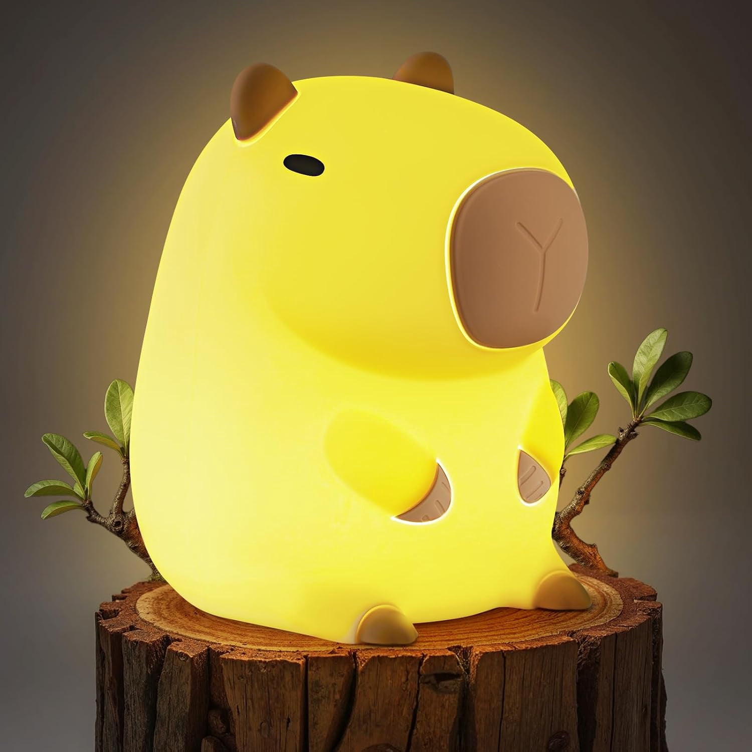 Capybara Night Light for , Cute Capybara Lamp Night Lamp, Dimmable ...