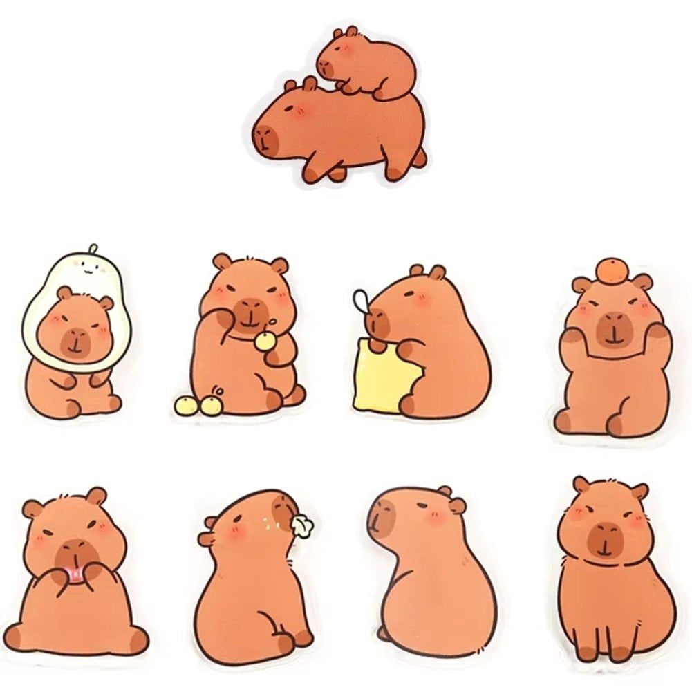 Capybara Pins Cute Capybara Brooch Cartoon Brooches Cute Animal Badges ...