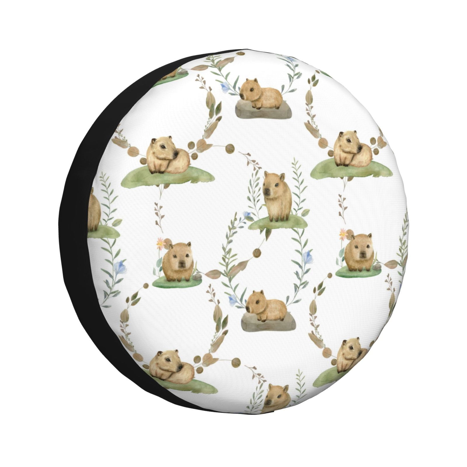 Capybara Plant Spare Tire Cover for Trailer Camper RV Truck SUV 16 inch ...