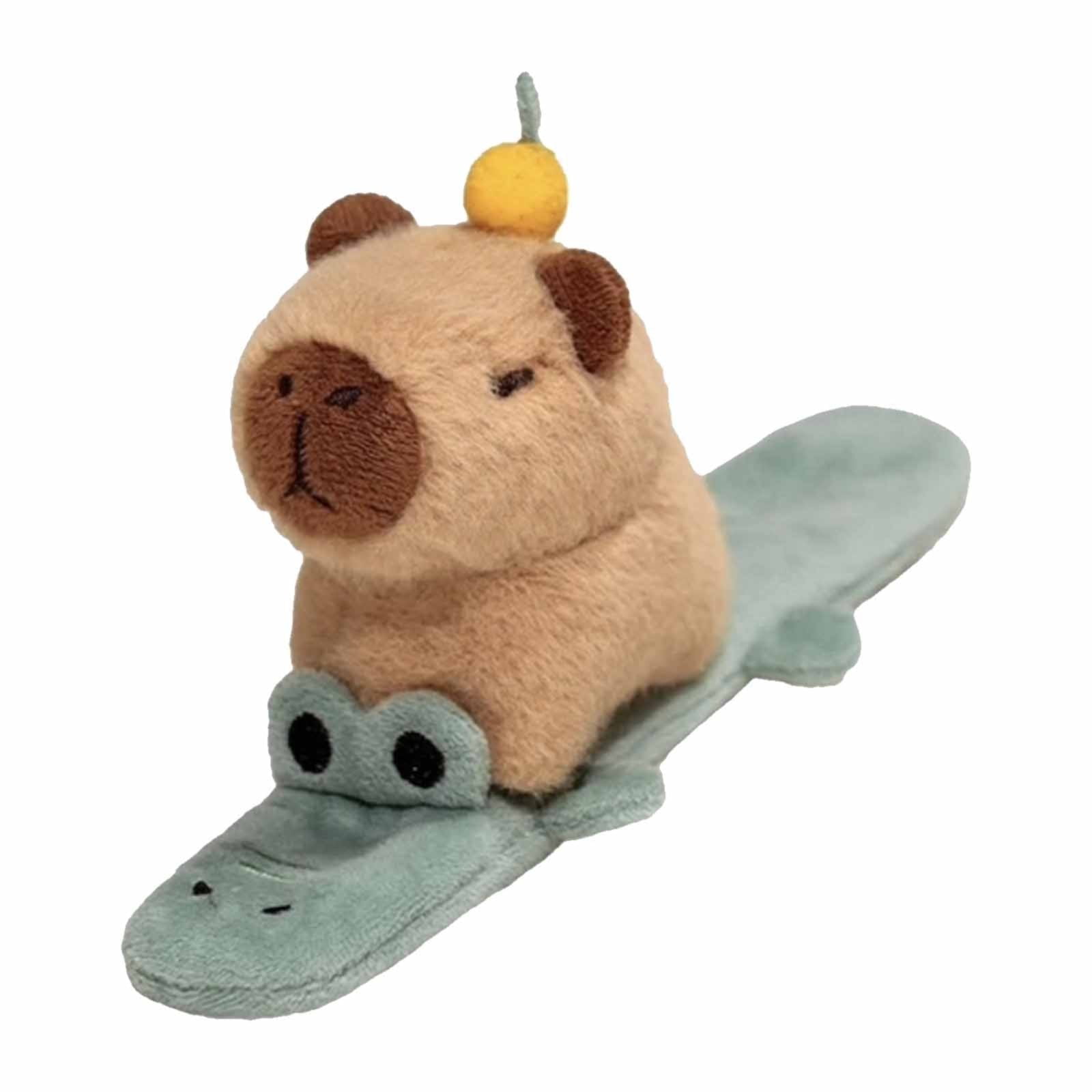 Capybara Plush 1 Pcs Animal Slap Bracelets Stuffed Animal Capybara Slap ...