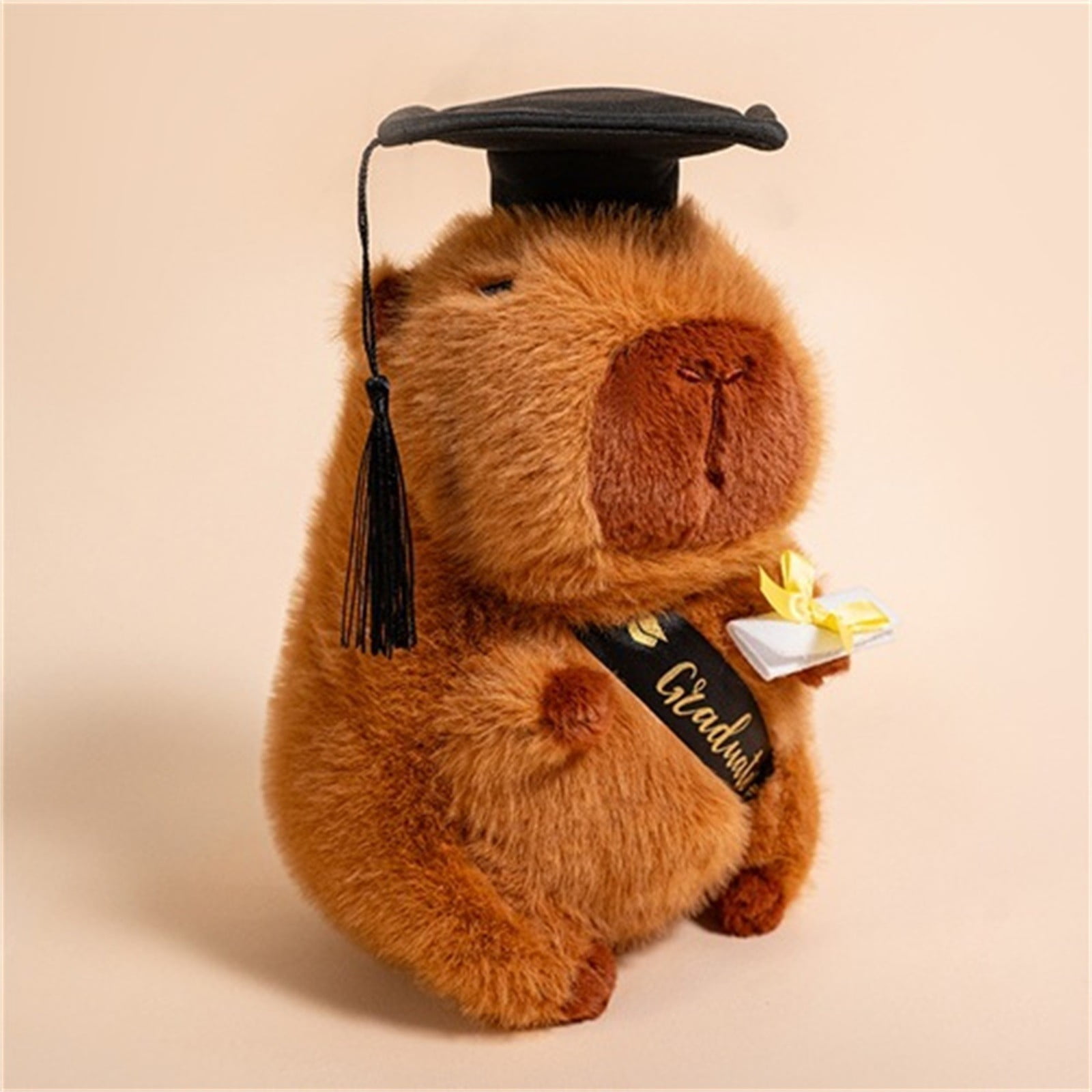 Capybara Plush,7.8-Inch Graduation Capybara Plush,2025 PhD Capybara ...