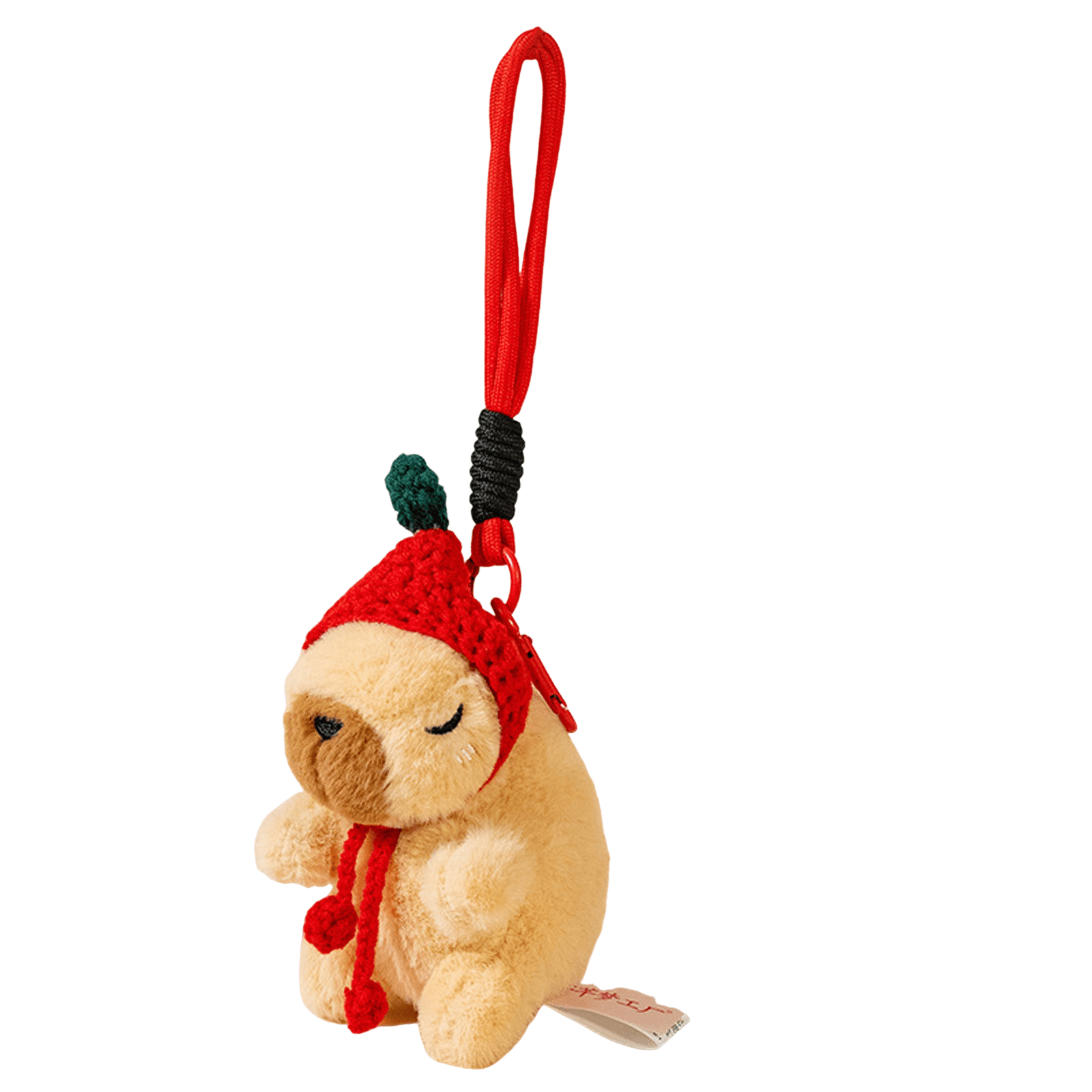 Capybara Plush Adorable Plush Dog Keychain With Heart Soft And Cuddly ...