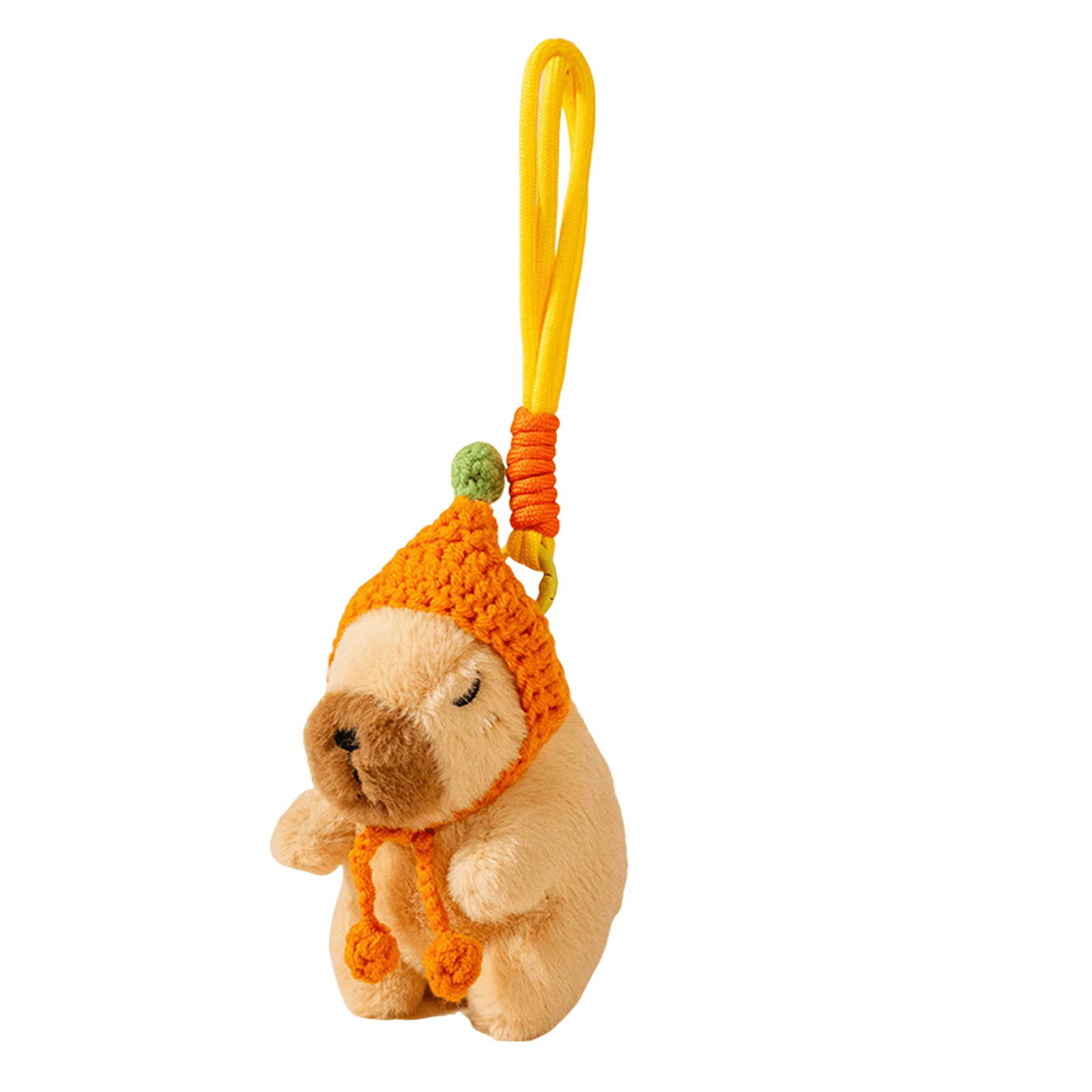 Capybara Plush Brown Capybara Creative Keychain Pendant Toys with ...