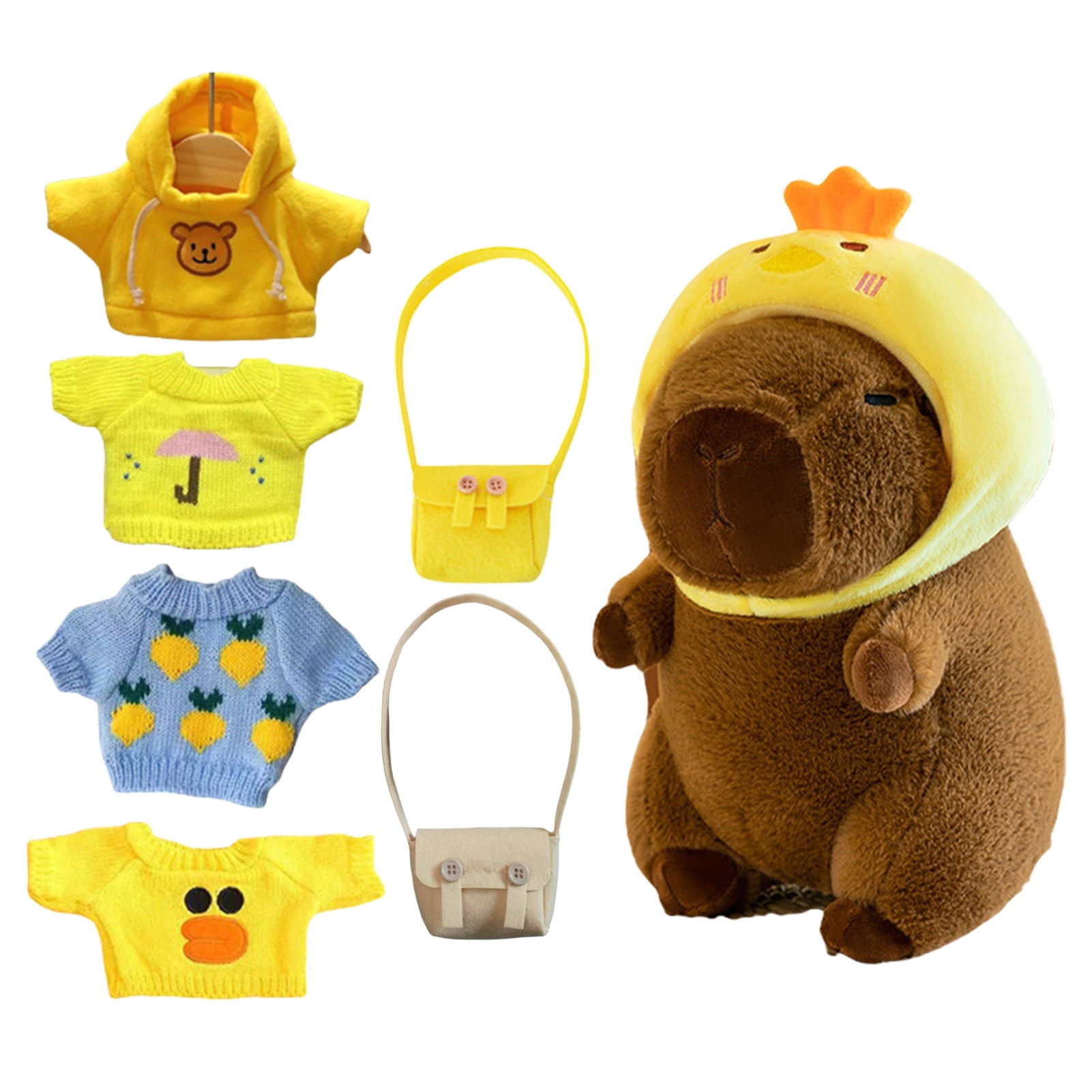 Capybara Plush Capybara Plush With Clothescapybara Plushies Hugging9 ...