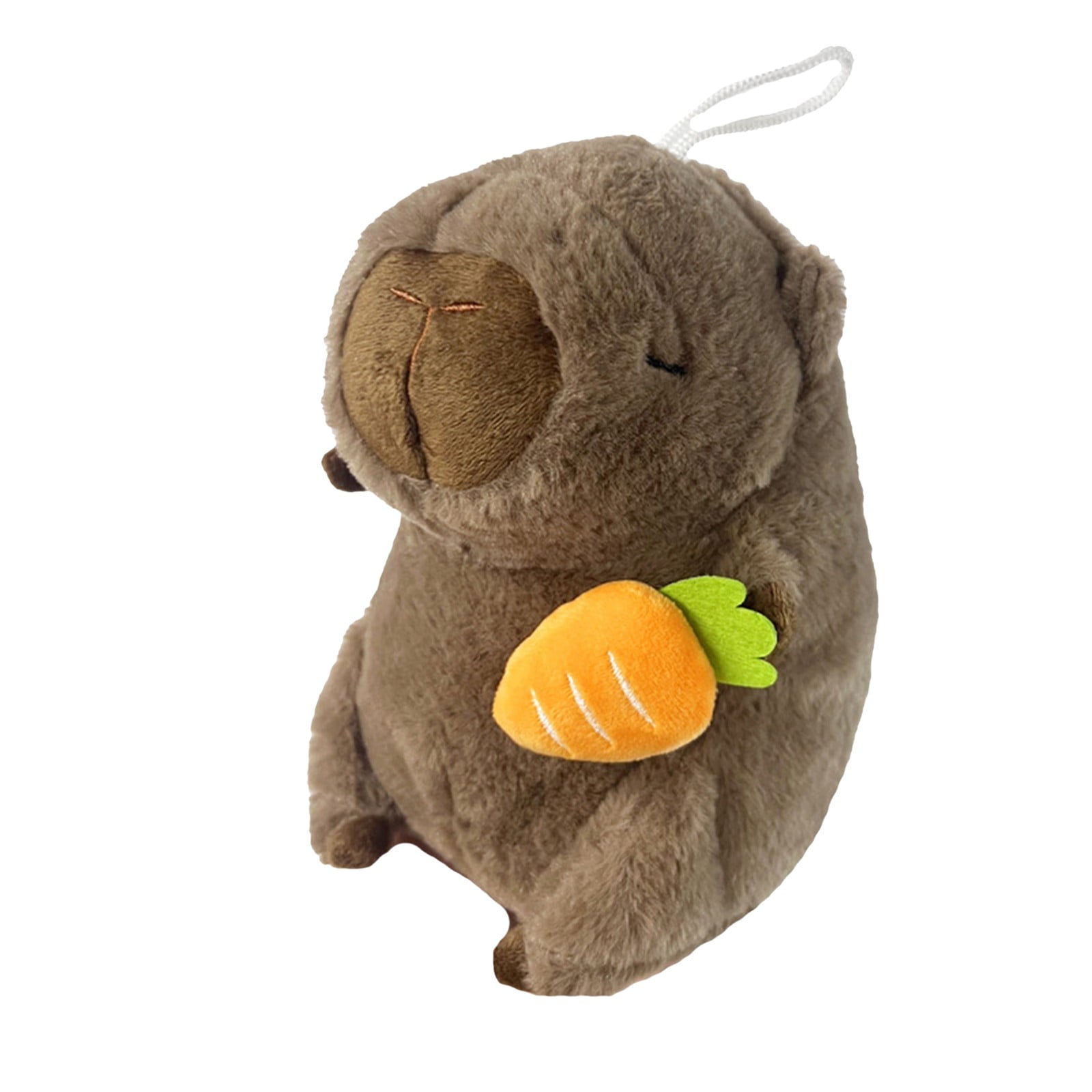Luluy Fluffy Capybara Plush Doll Kawaii Capybara With Tortoise Stuffed ...